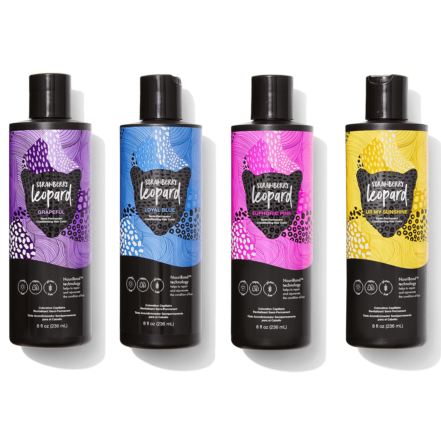 Strawberry Leopard Semi Permanent Conditioning Hair Colors | Semi ...