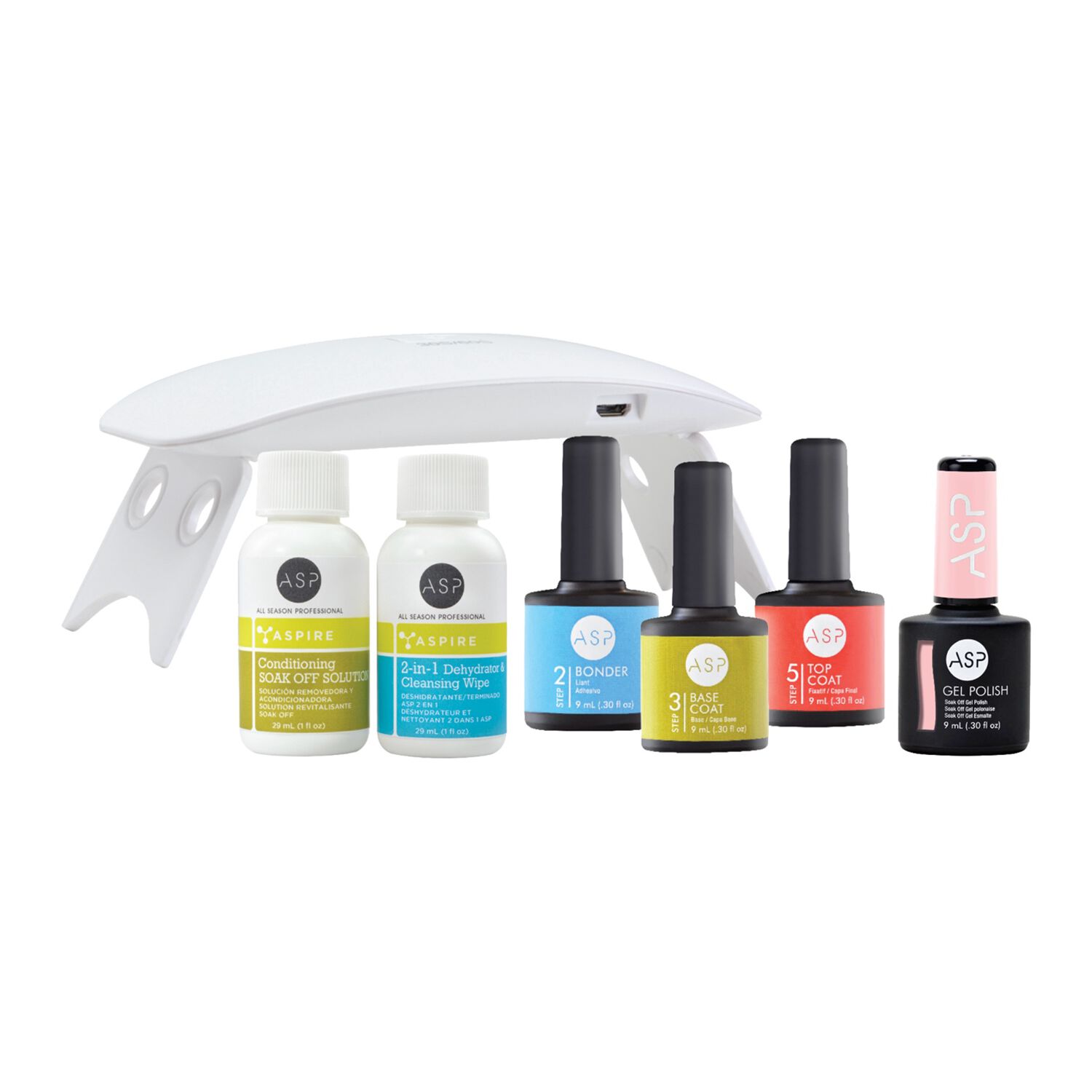 ASP Soak Off Gel Polish Mini Starter Kit | Sally Beauty