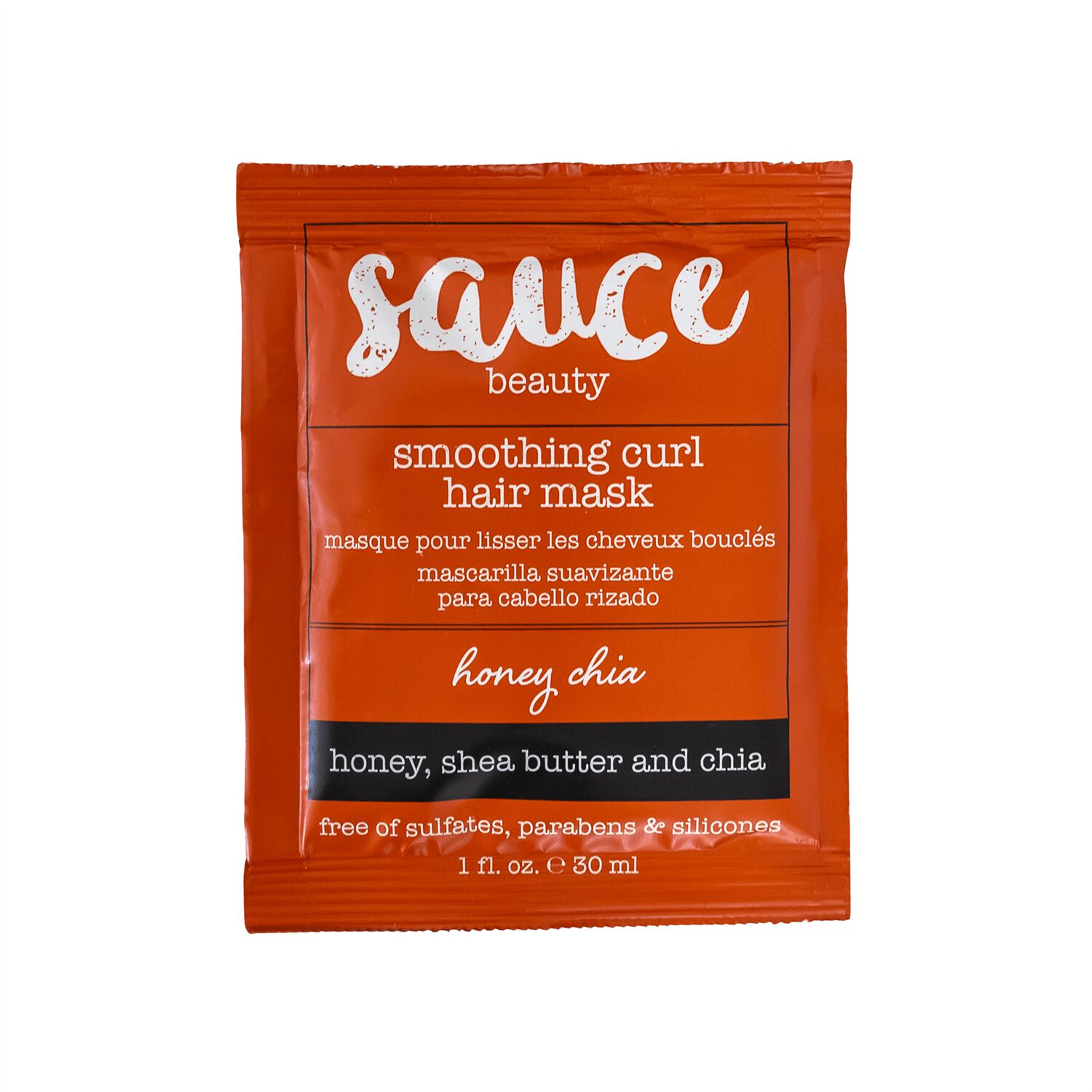 Sauce Beauty Honey Chia Smoothing Curl Mask 1oz | Sally Beauty