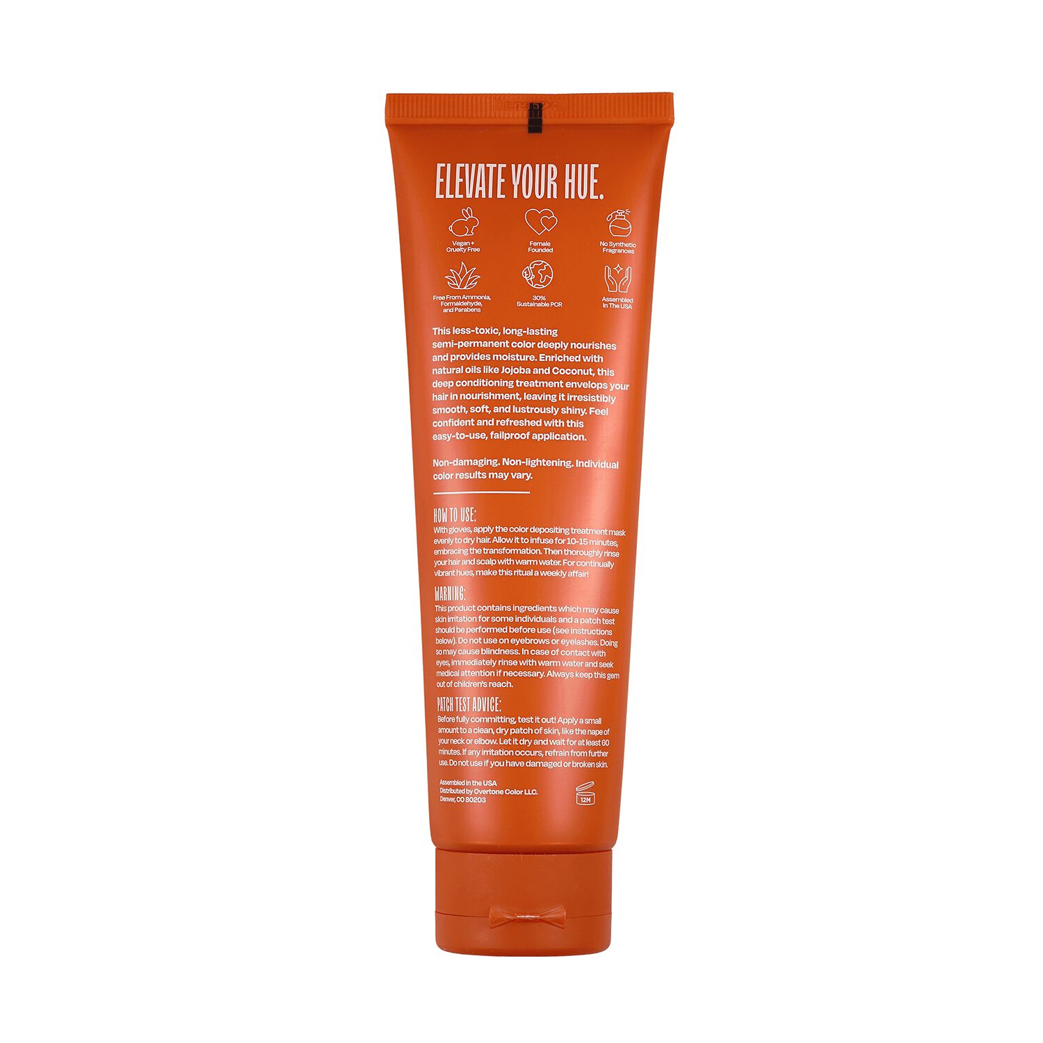 Overtone Color Depositing Treatment Mask Ginger Glow | Hair Color ...