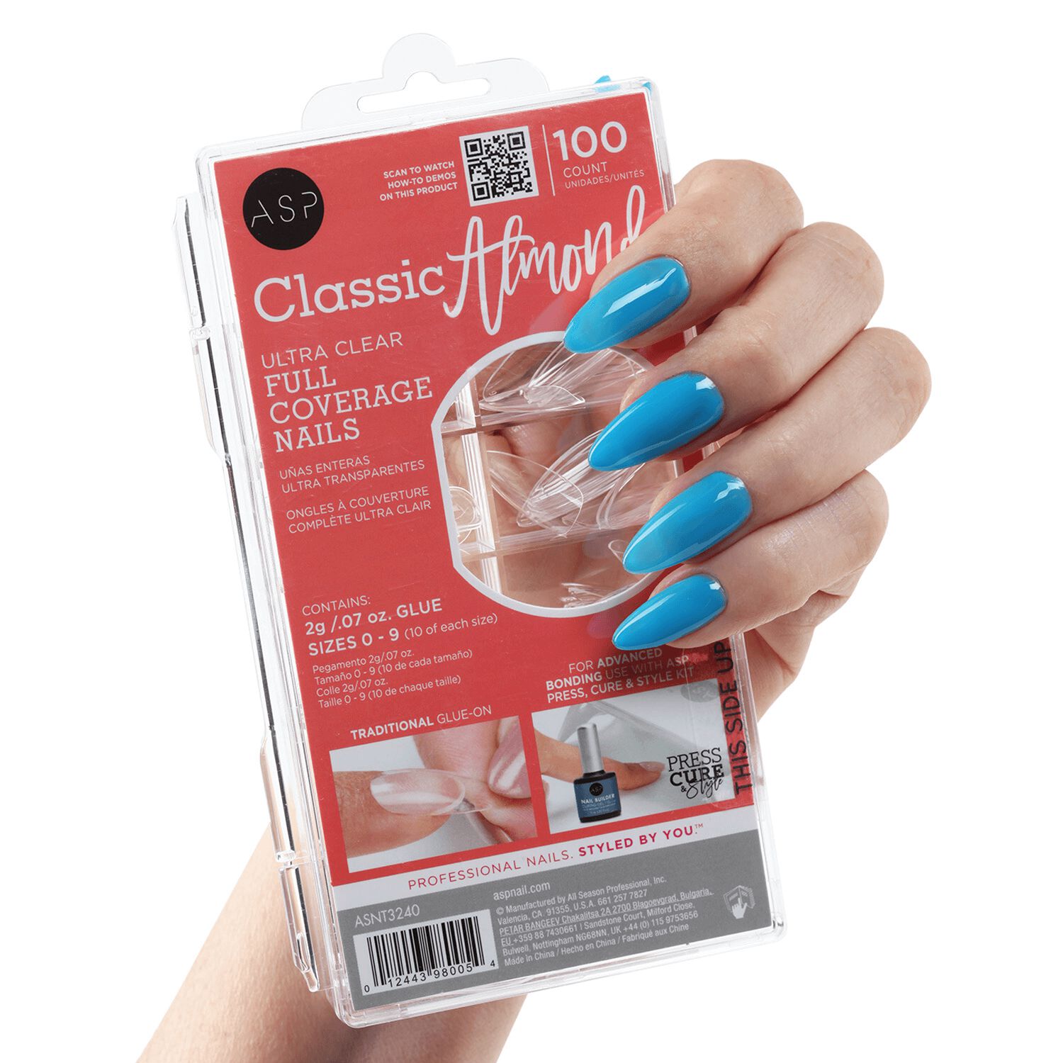 ASP Almond Full Coverage Tips | Nail Tips | Sally Beauty