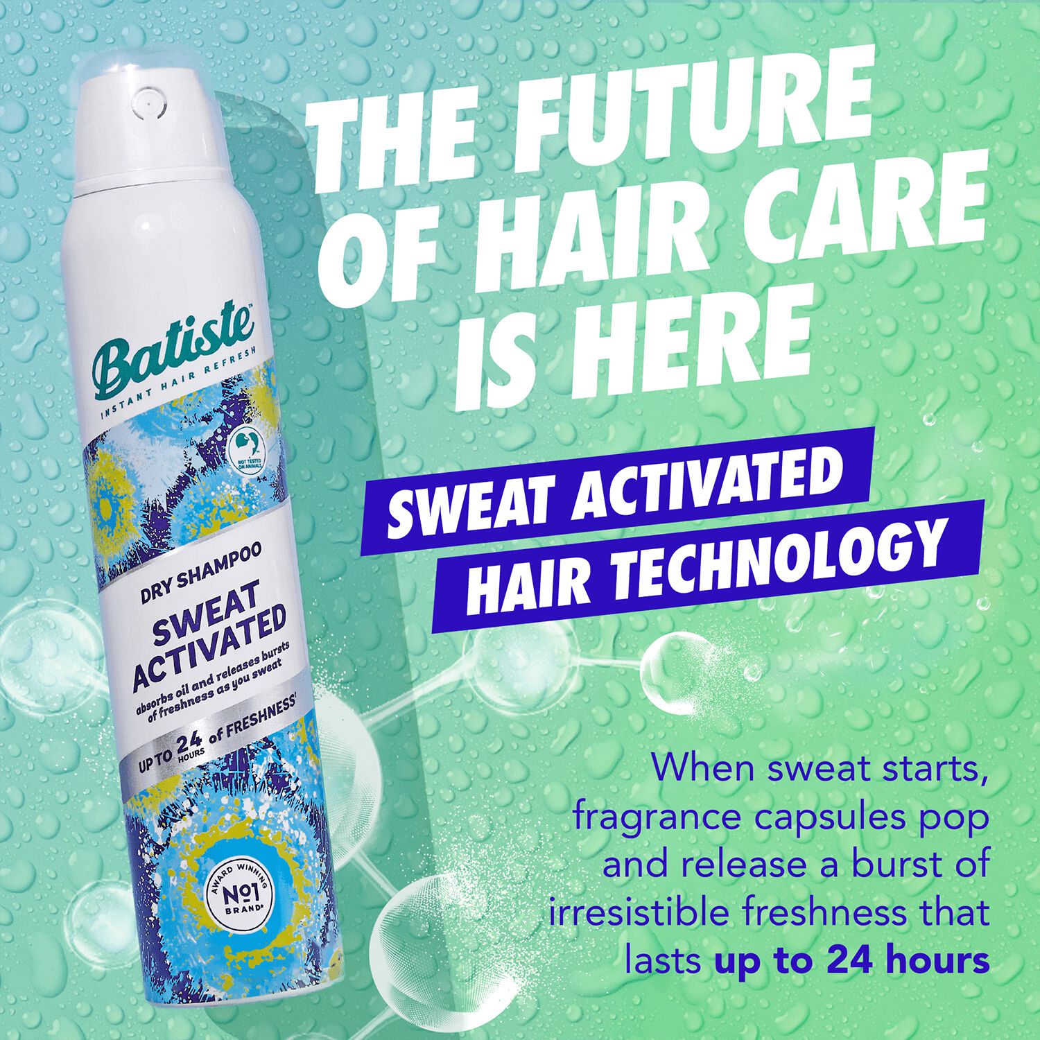 Batiste Sweat Activated Dry Shampoo | Sally Beauty