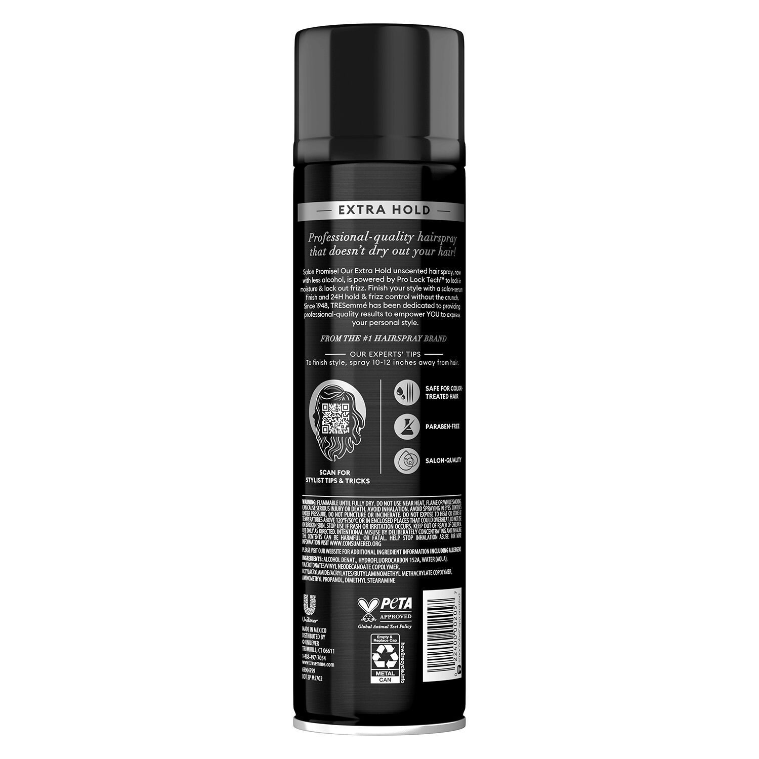 TRESemme Extra Hold Unscented Hair Spray | Sally Beauty
