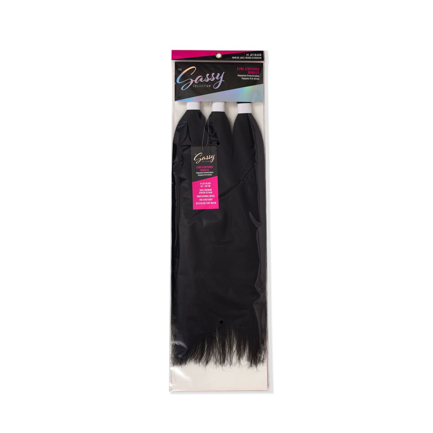 The Sassy Collection #1 Jet Black 52" Braiding Hair | Sally Beauty