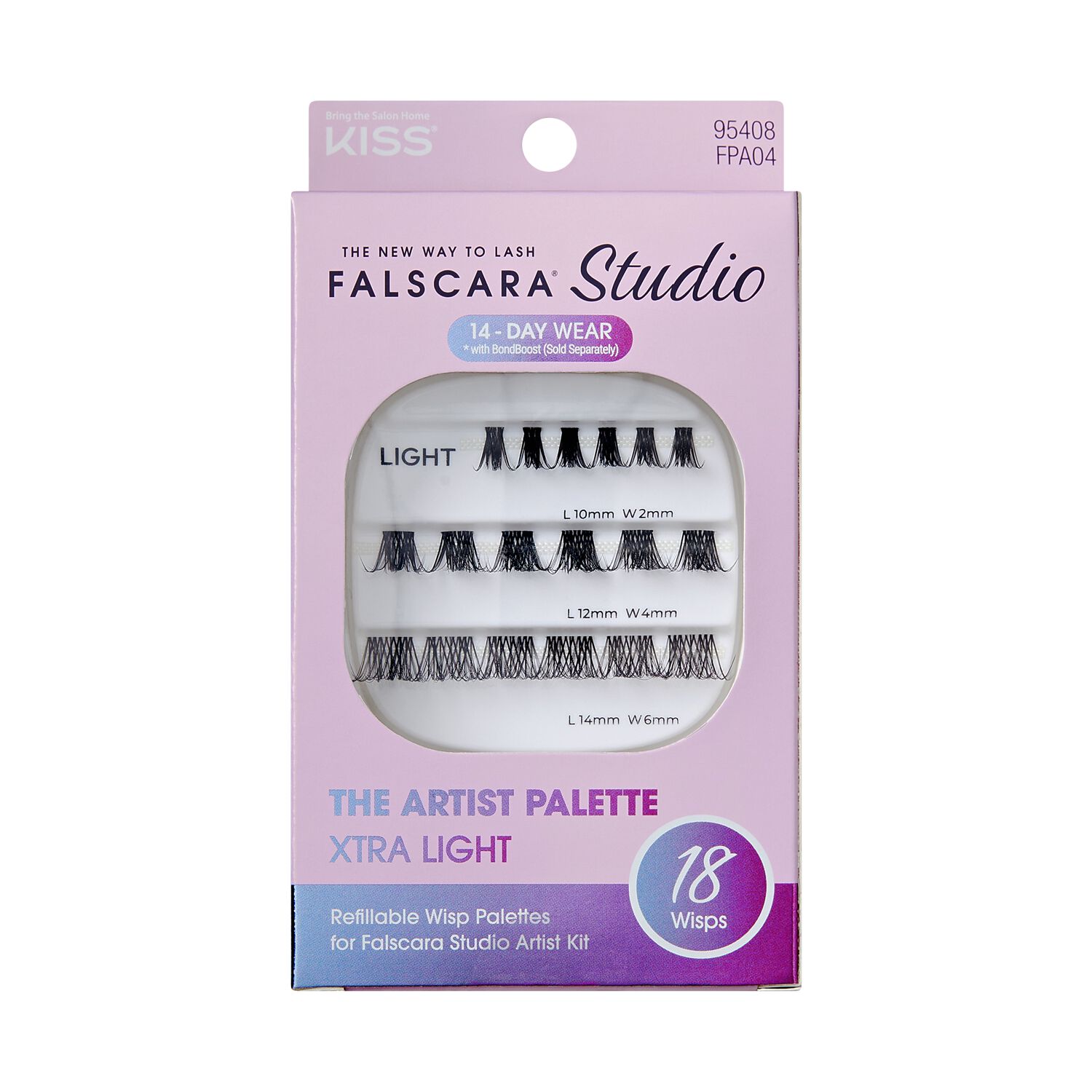 KISS Xtra Light Studio Palette | False Eyelash | Sally Beauty