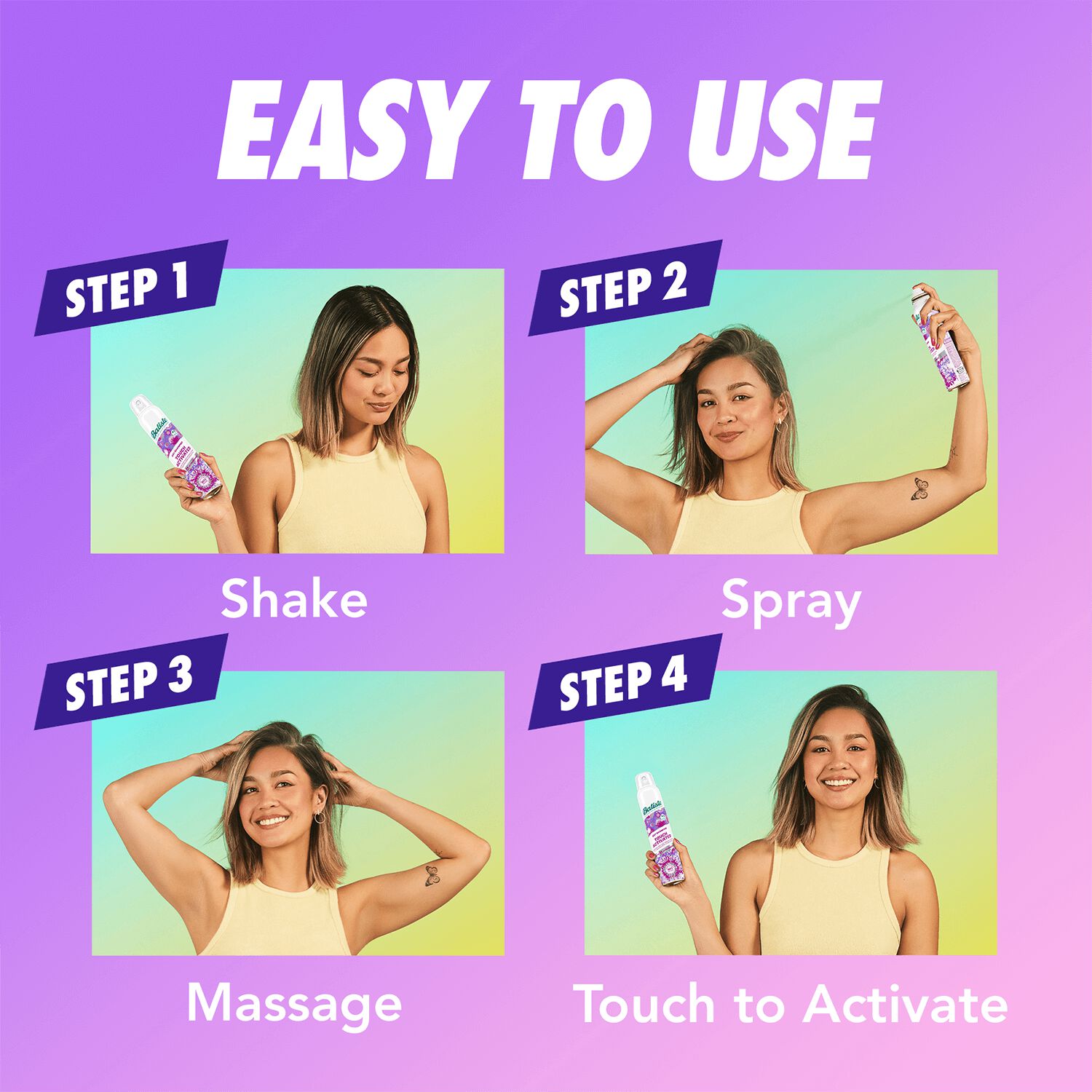 Batiste Touch Activated Dry Shampoo | Sally Beauty