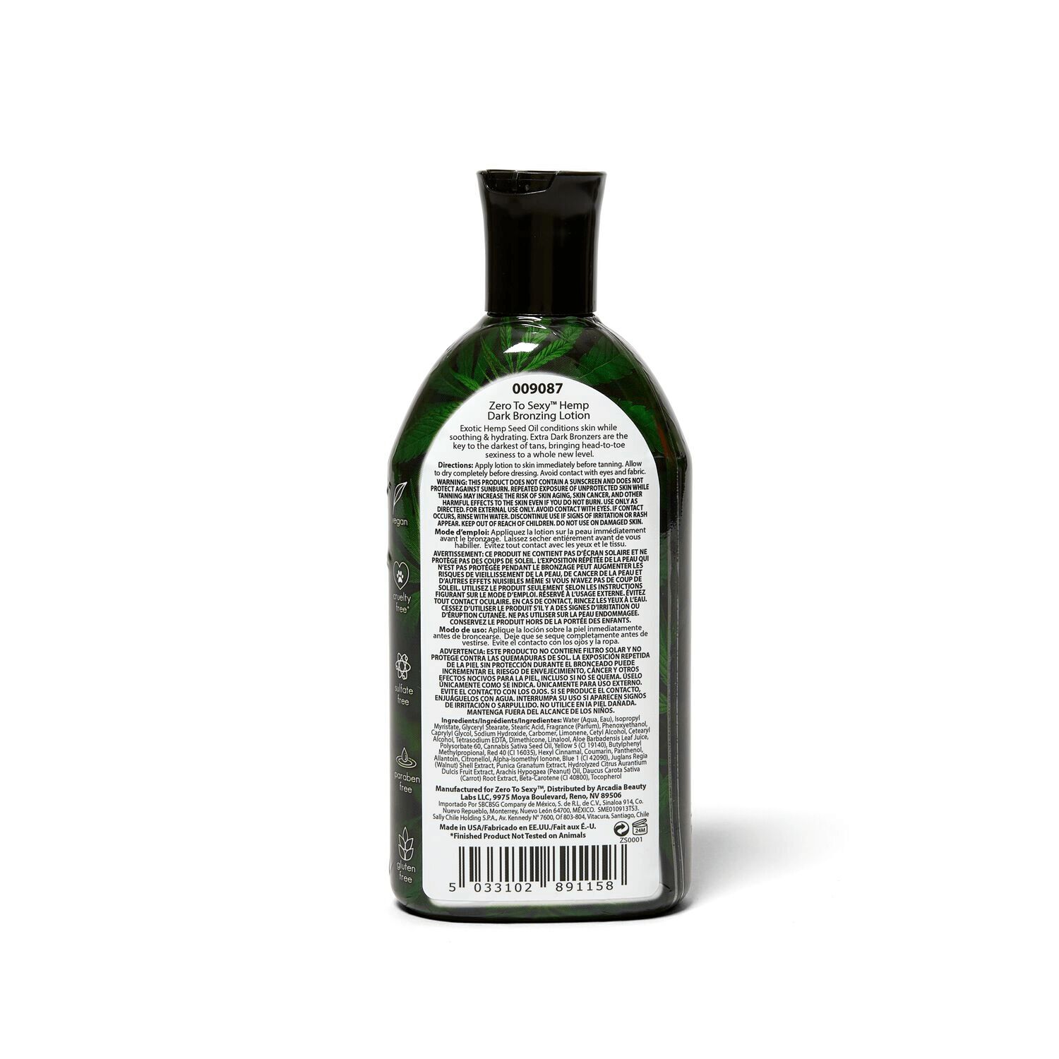 Zero to Sexy Hemp Bronzing Lotion | Sunscreen & Tanning | Sally Beauty