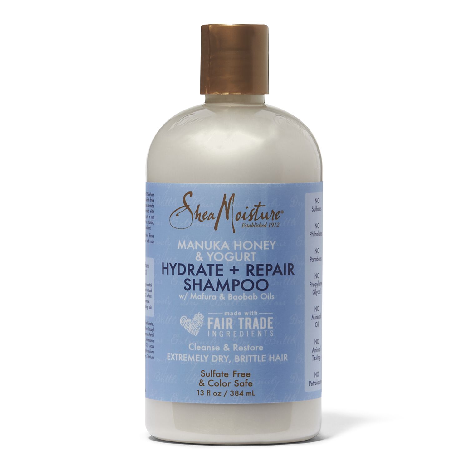 Shea Moisture Hydrate & Repair Shampoo by Manuka Honey & Yogurt ...