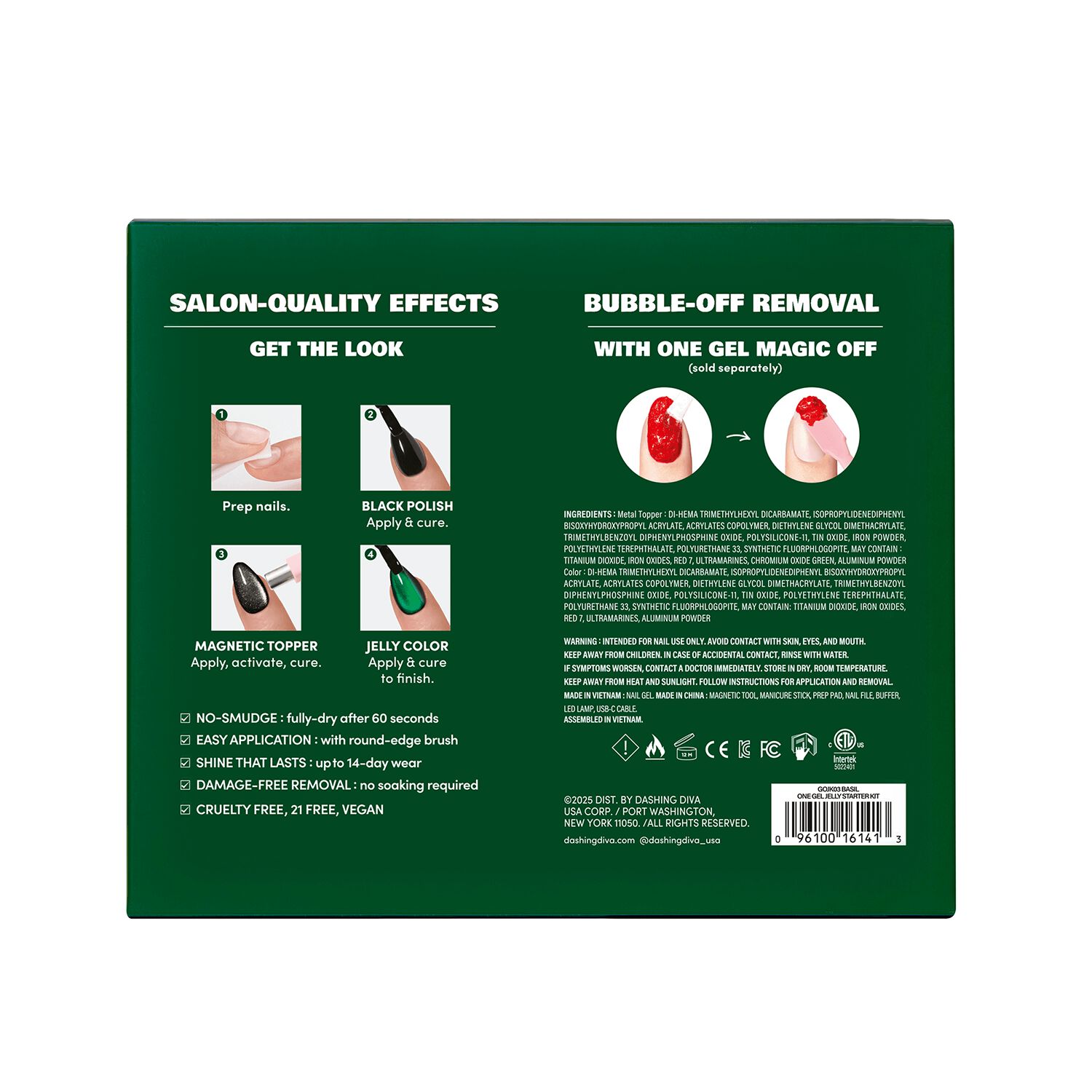 Dashing Diva One Gel Jelly Starter Kit Basil | Sally Beauty