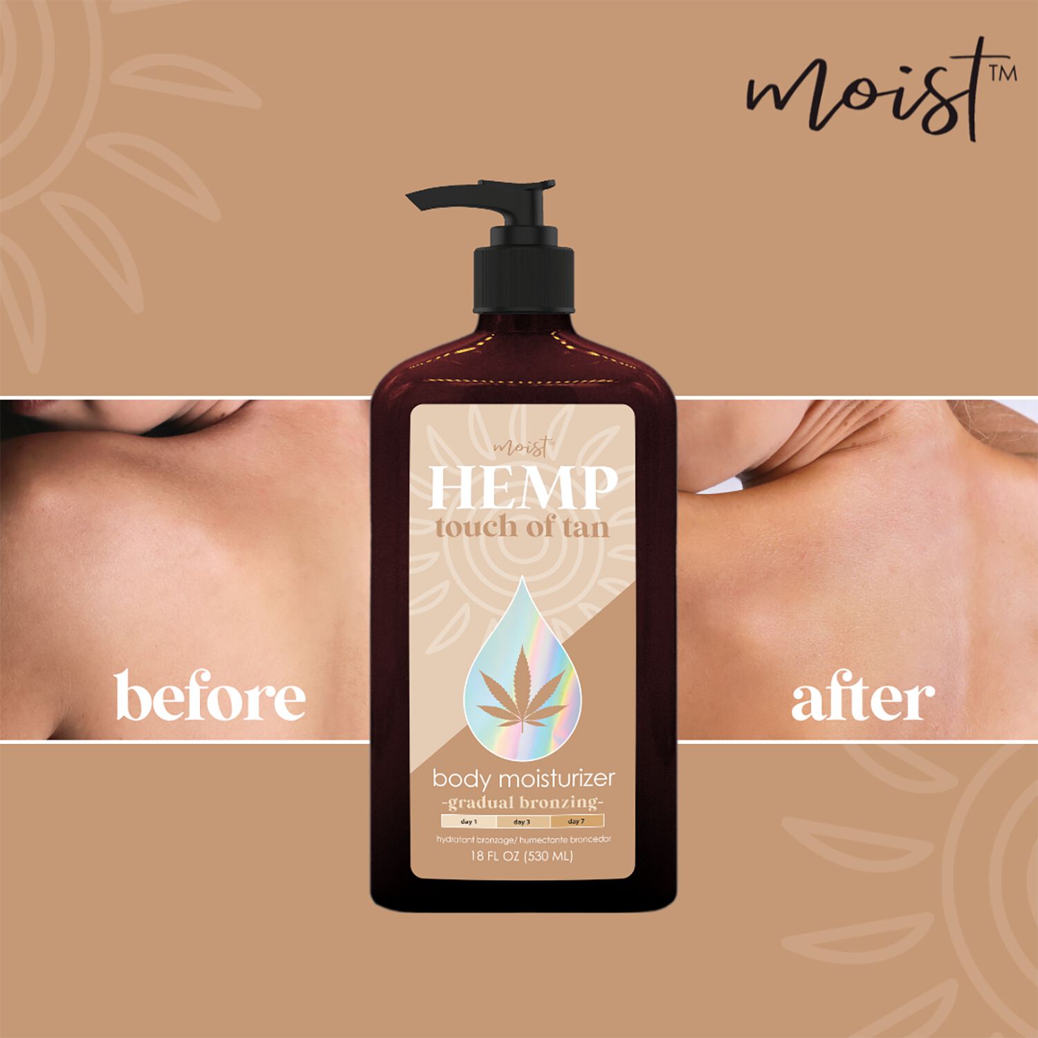 Creative Lab Hemp Bronzing Moisturizer