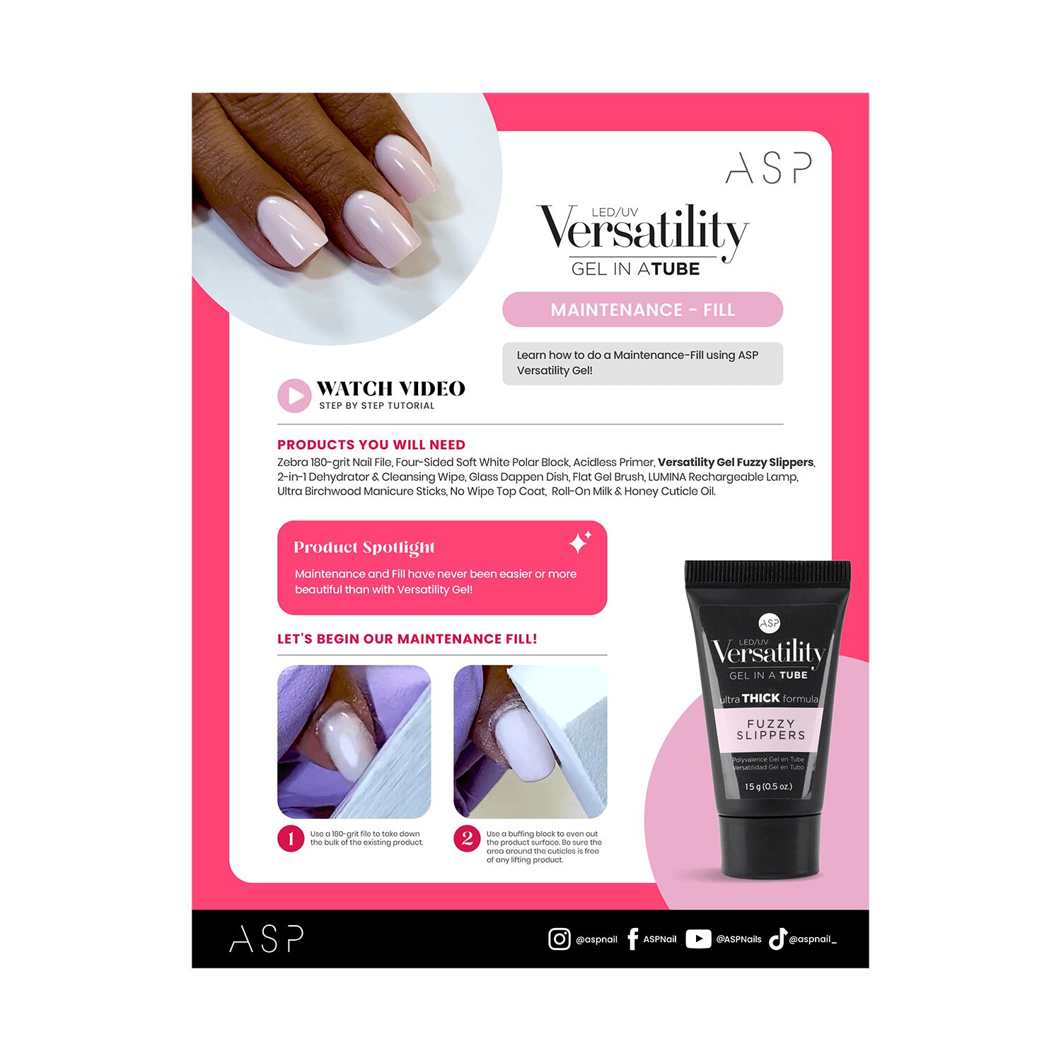 ASP Versatility Gel In A Tube | Nails | Sally Beauty