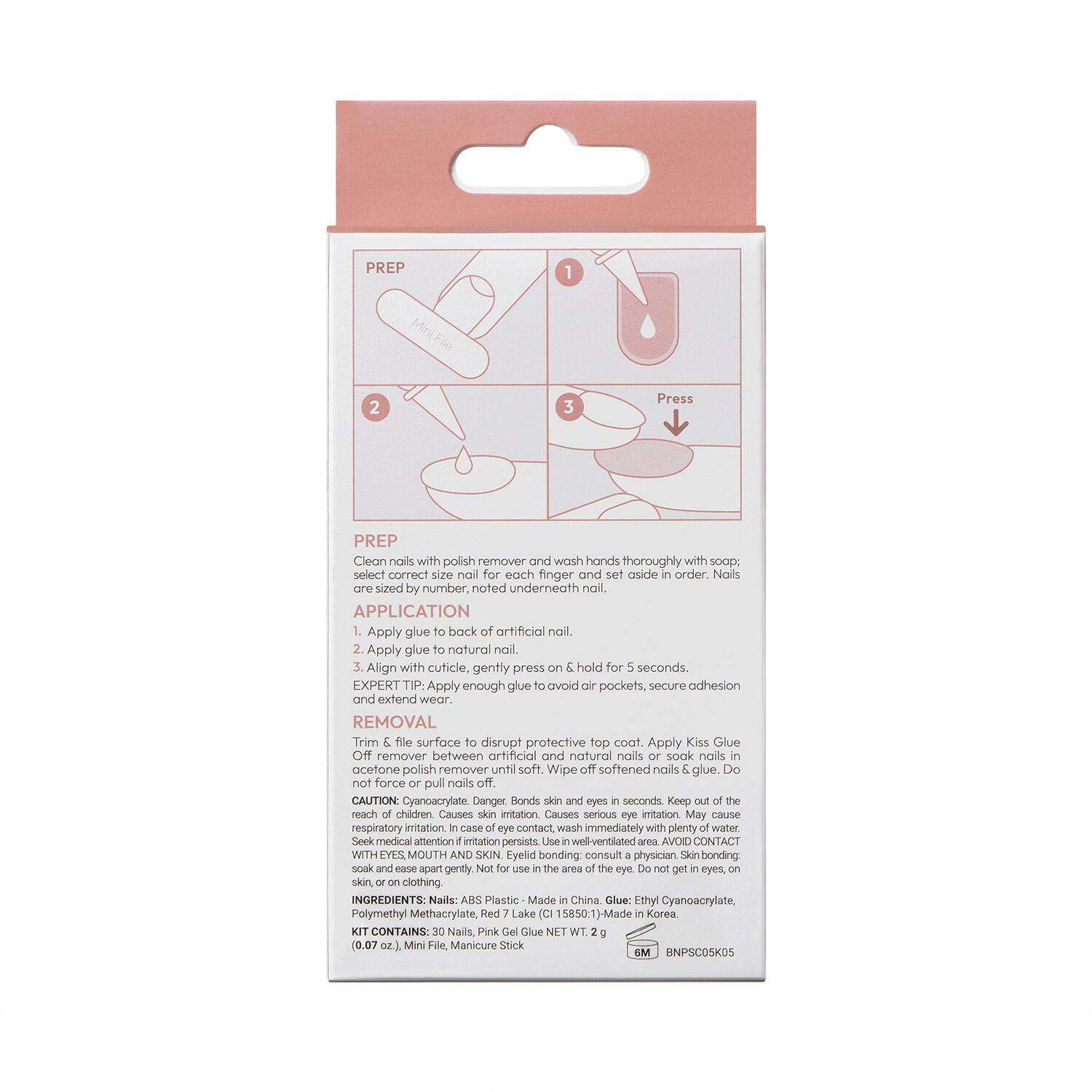 KISS Bare-But-Better Premium Nails Intro - Short | Sally Beauty