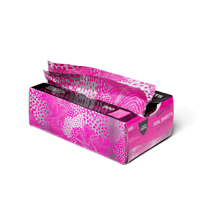 Strawberry Leopard Wild For Pink Full Size Pattern Foil Sheets 9x10.75 ...