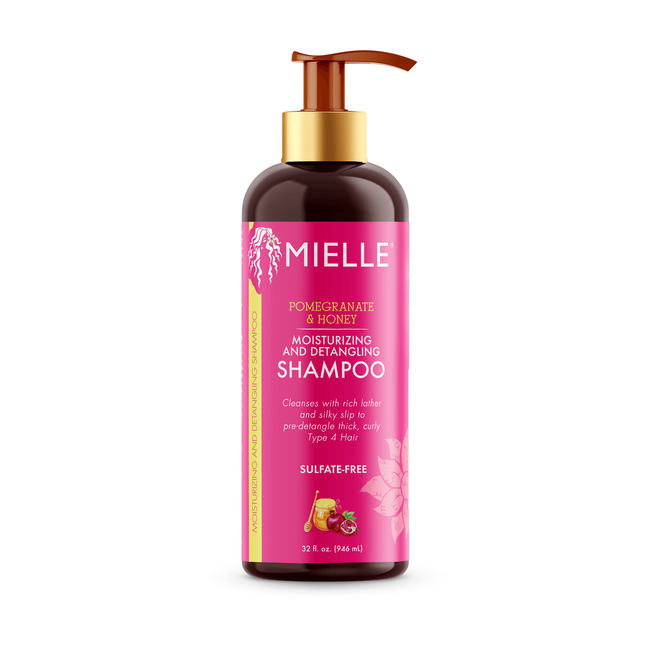 Mielle Organics Pomegranate & Honey Moisturizing and Detangling Shampoo ...