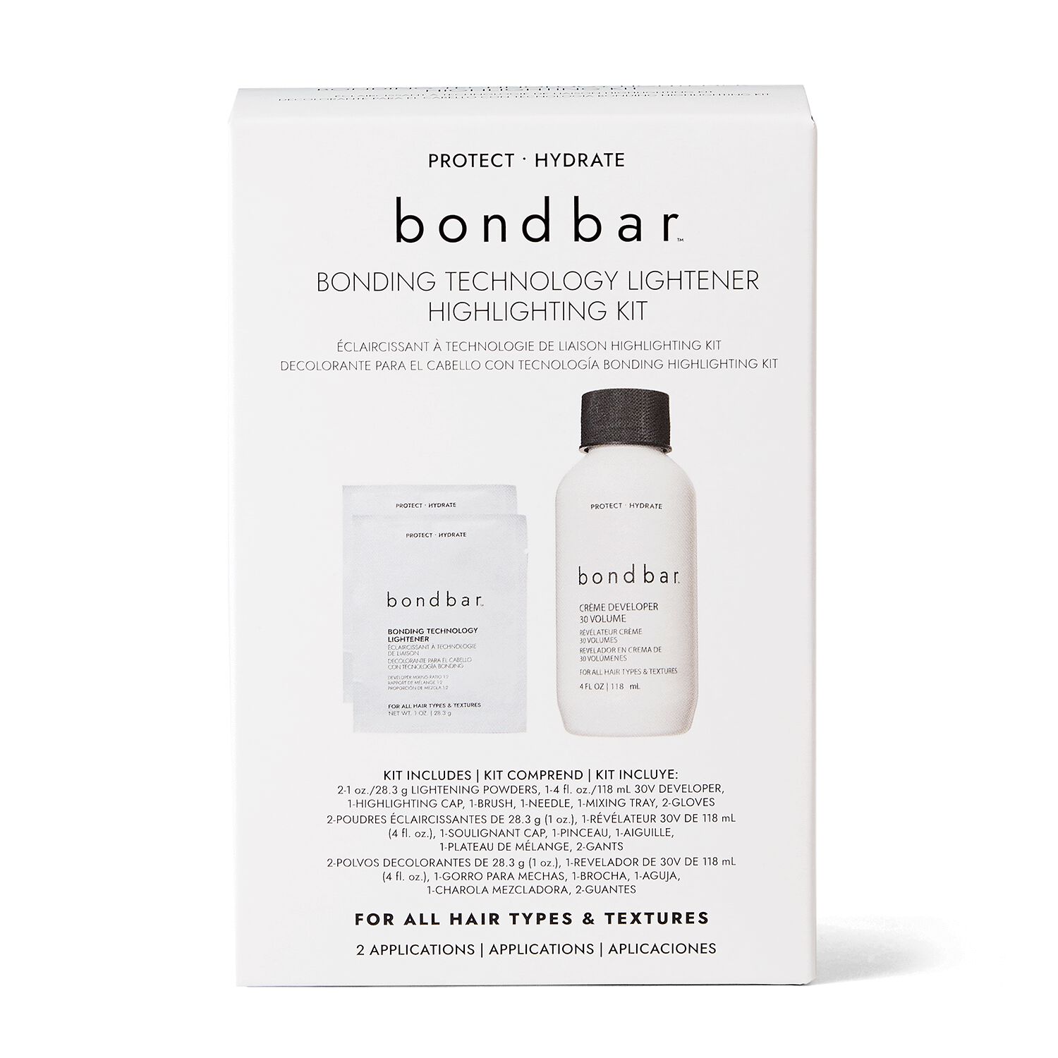bondbar Bonding Technology Lightener Highlighting Kit | Hair Color ...