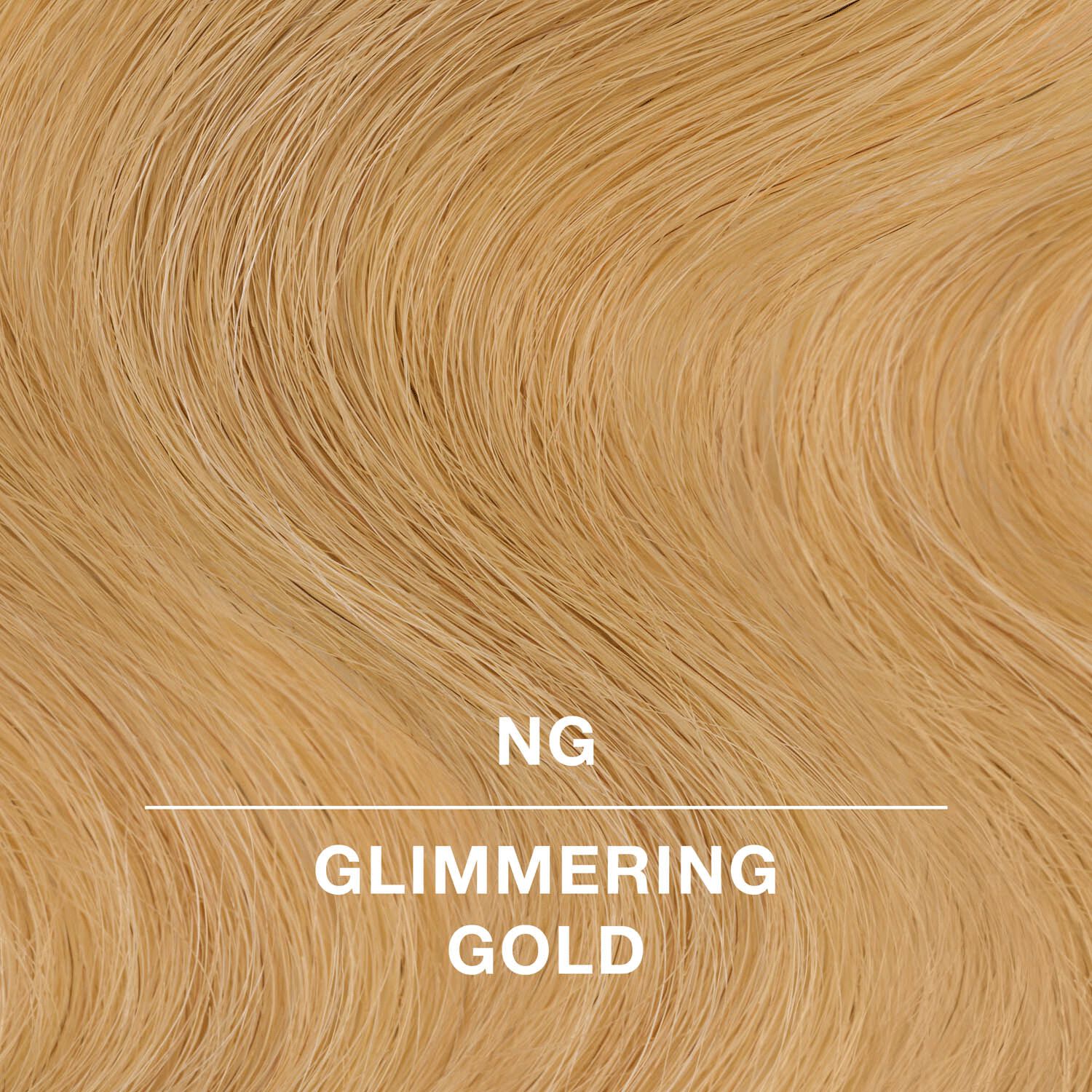 Wella colorcharm ShineLuxe Top Coat Hair Gloss NG Glimmering Gold ...