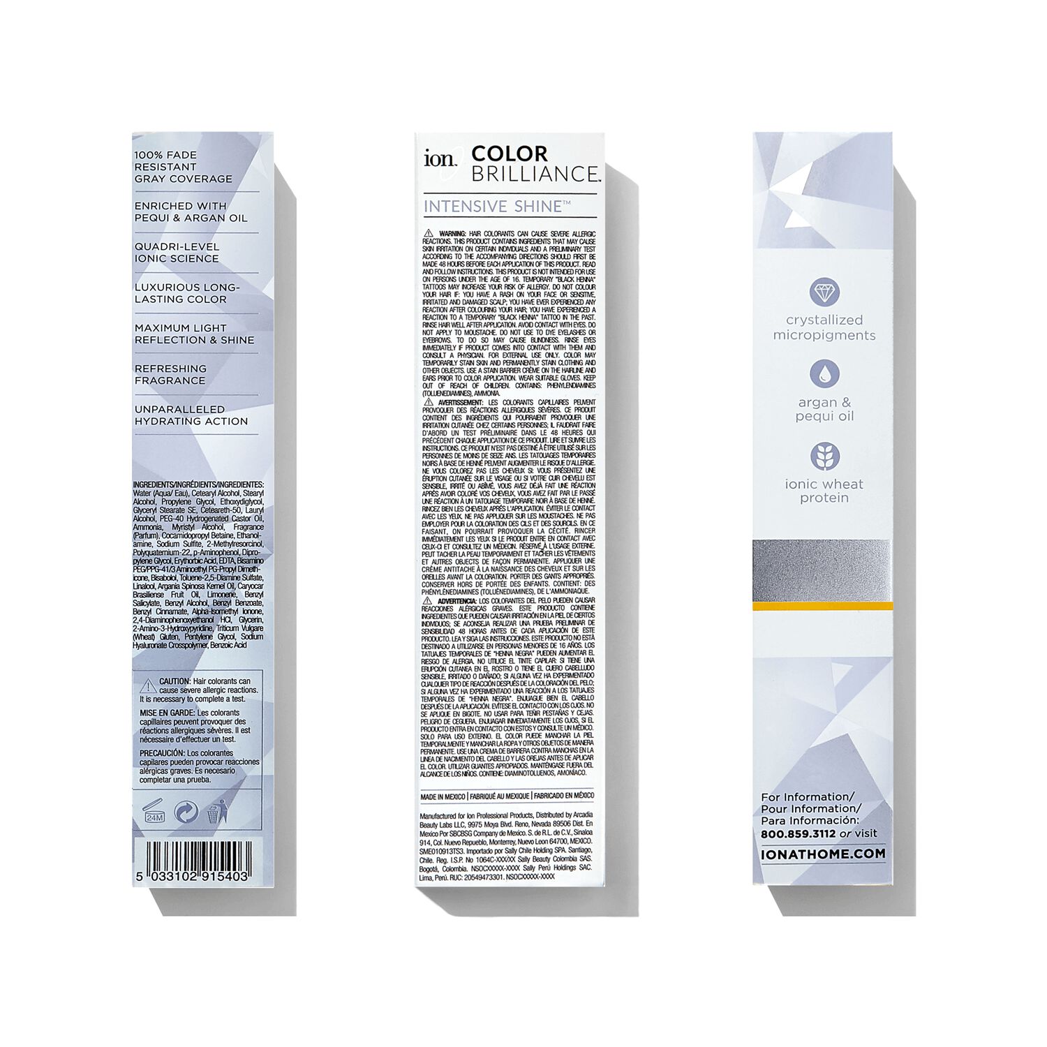Ion 7G Medium Golden Blonde Permanent Creme Hair Color by Color ...