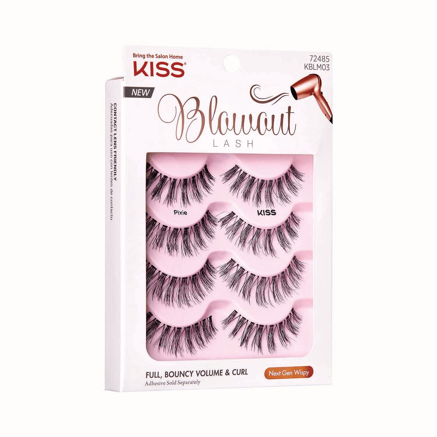 KISS Blowout Lash Multi Pack - Pixie | False Eyelashes | Sally Beauty