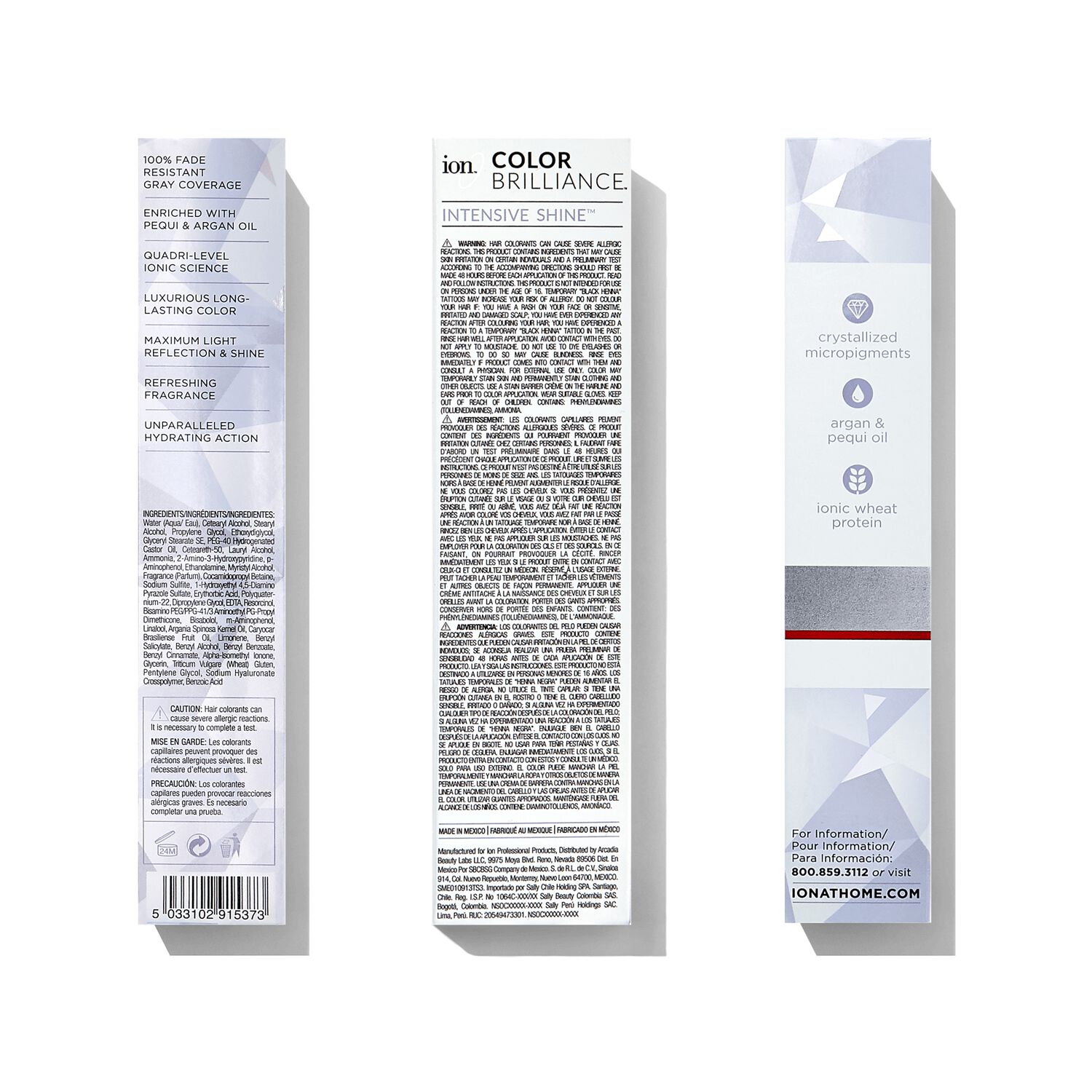 Ion 6R Dark Red Blonde Permanent Creme Hair Color by Color Brilliance ...