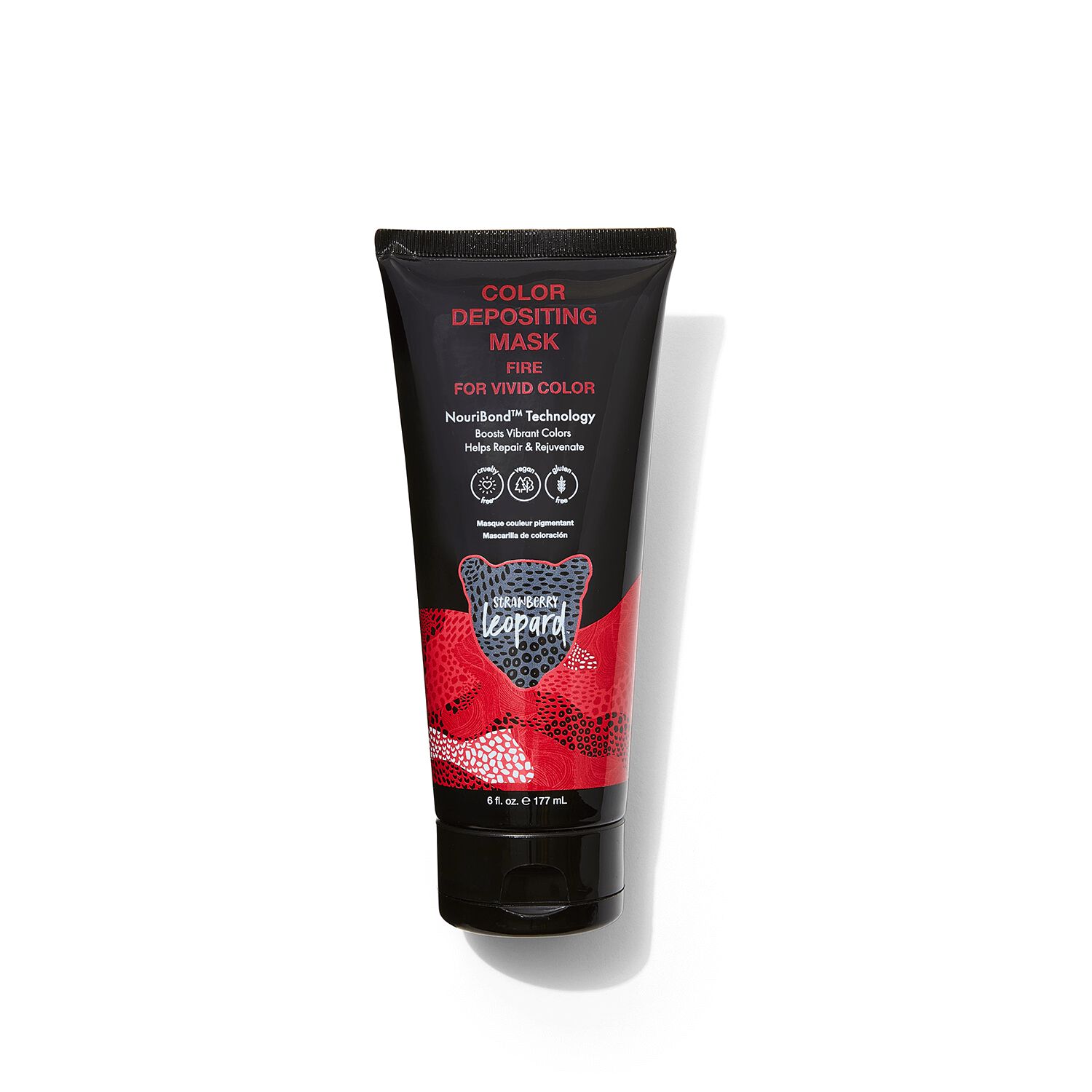 Strawberry Leopard Fire Color Depositing Hair Mask | Color Depositing ...
