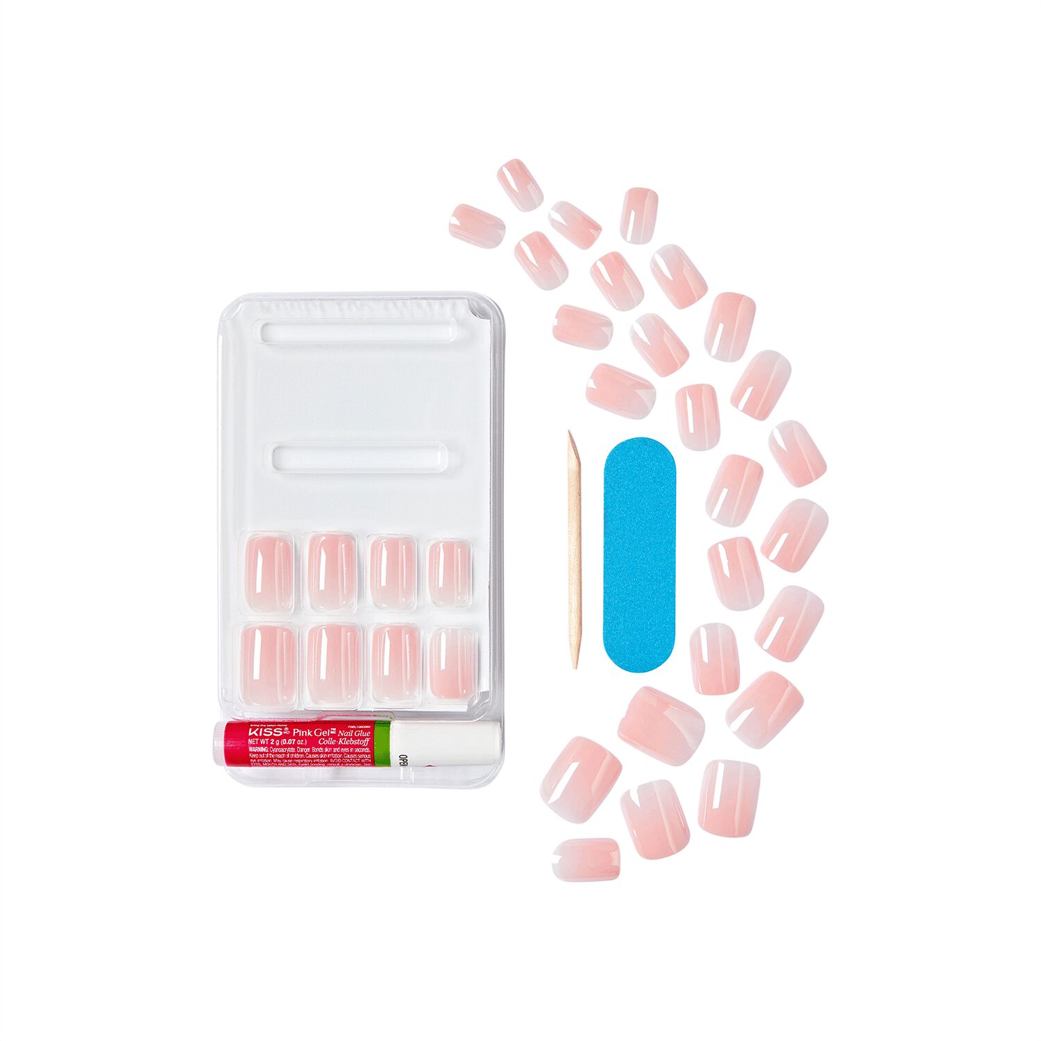 KISS Bare-But-Better Premium Nails Intro - Short | Sally Beauty