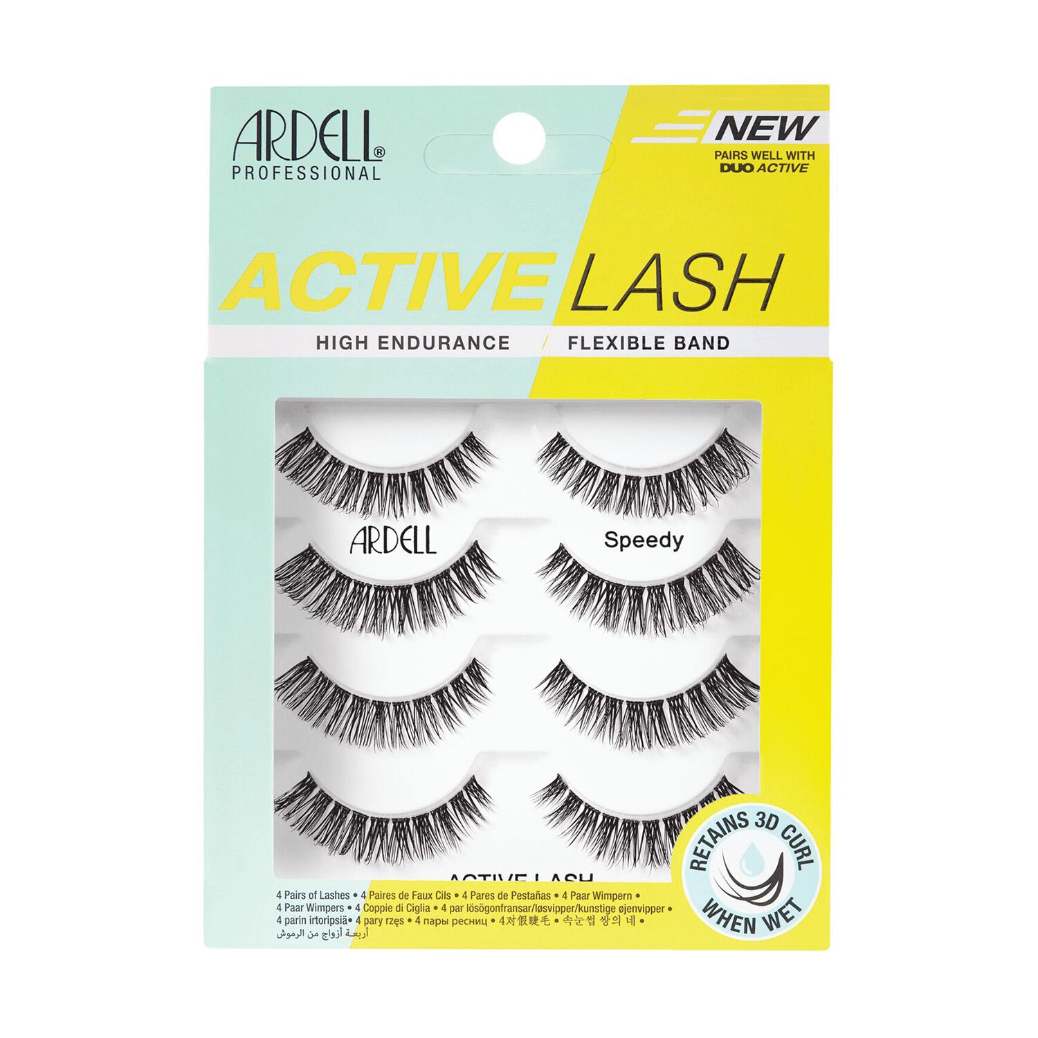 Ardell Active Lash Speedy 4 Pack | False Eyelashes | Sally Beauty