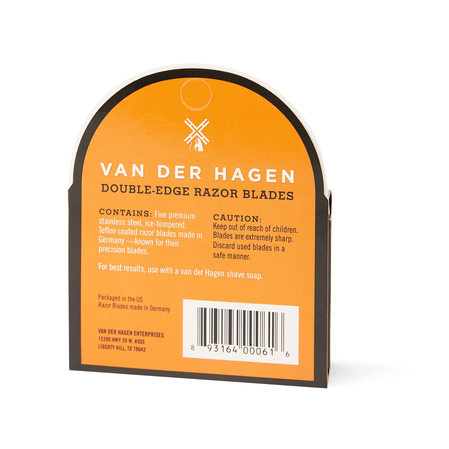 Van Der Hagen 5 pack Razor Blades | Shaving Supplies & Razors | Sally ...