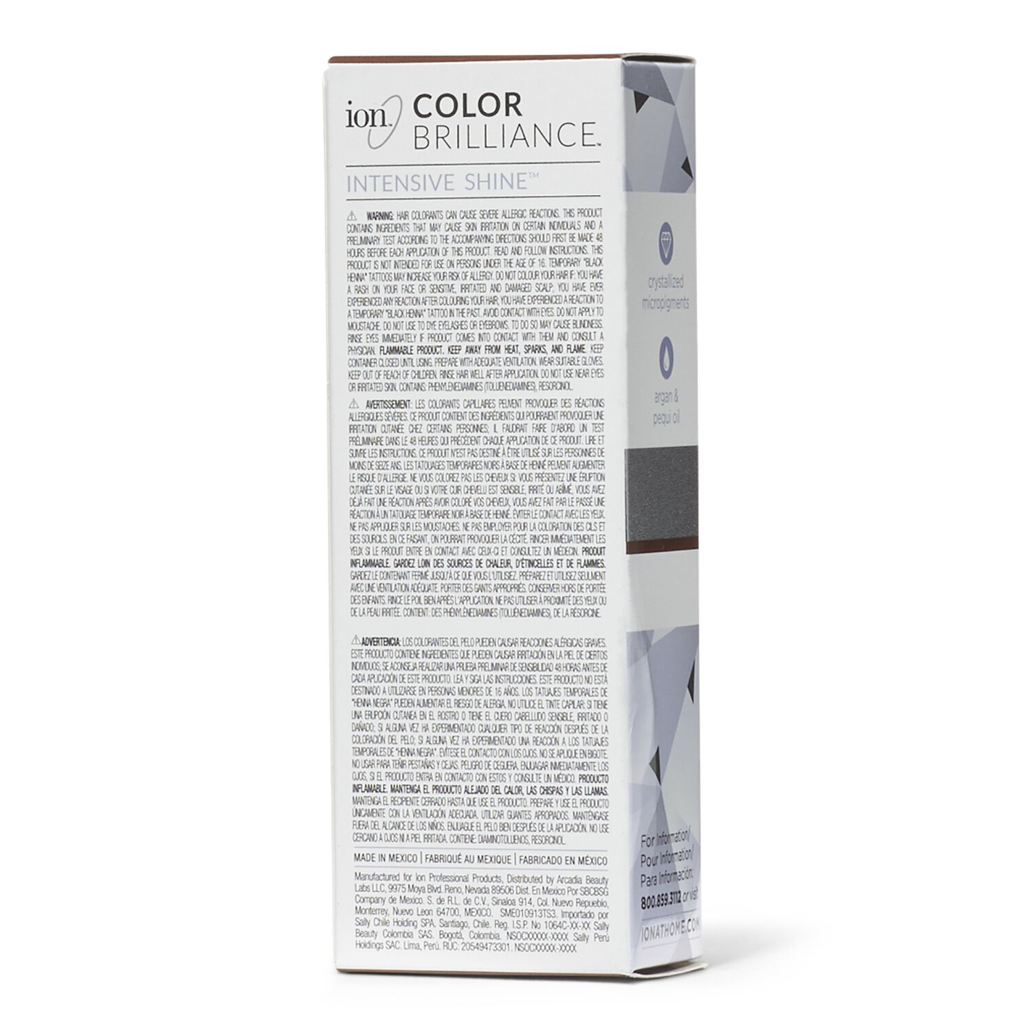 Ion 5NN Light Intense Brown Permanent Liquid Hair Color by Color ...