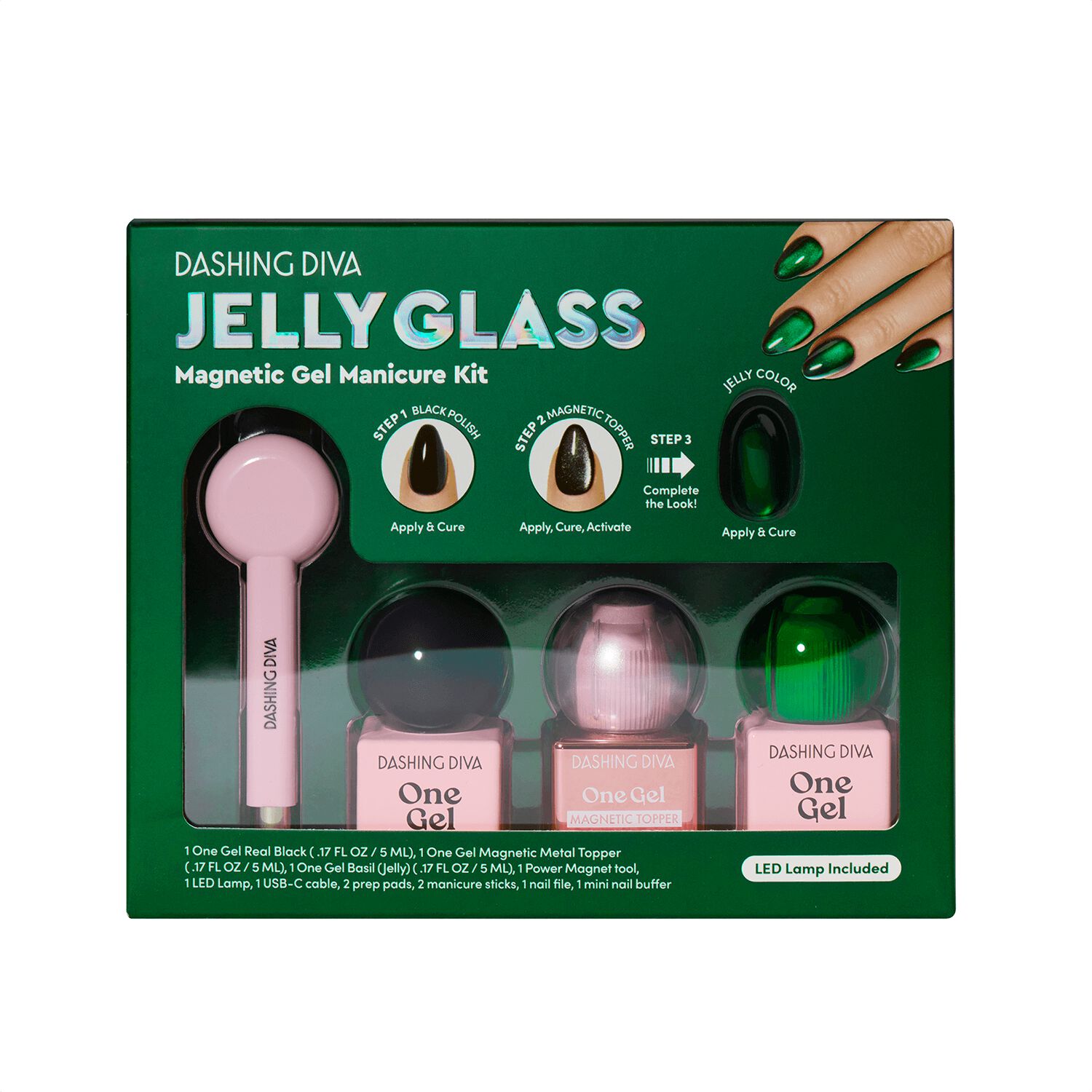 Dashing Diva One Gel Jelly Starter Kit Basil | Sally Beauty