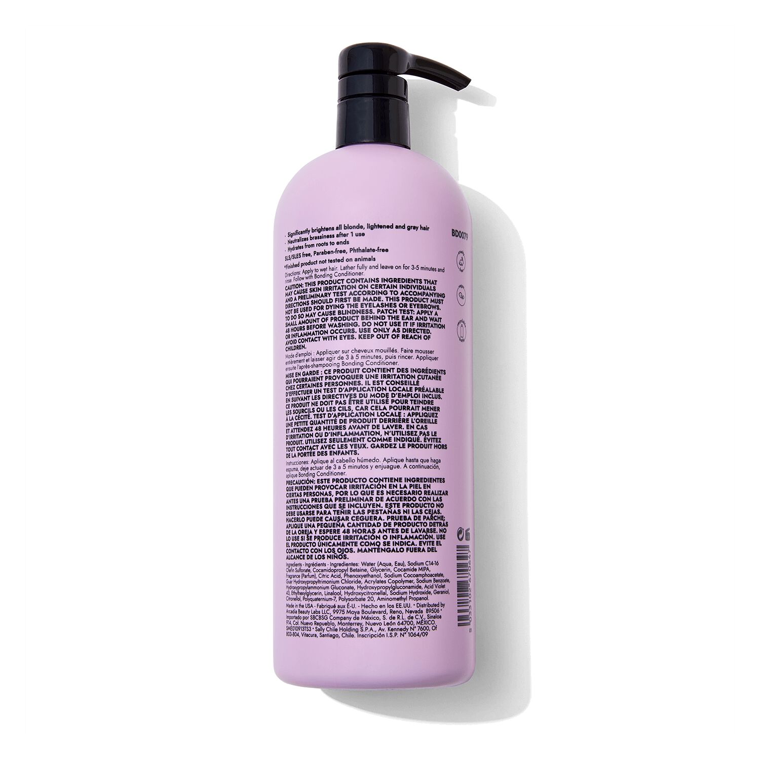 bondbar Bonding Purple Shampoo Liter | Sally Beauty
