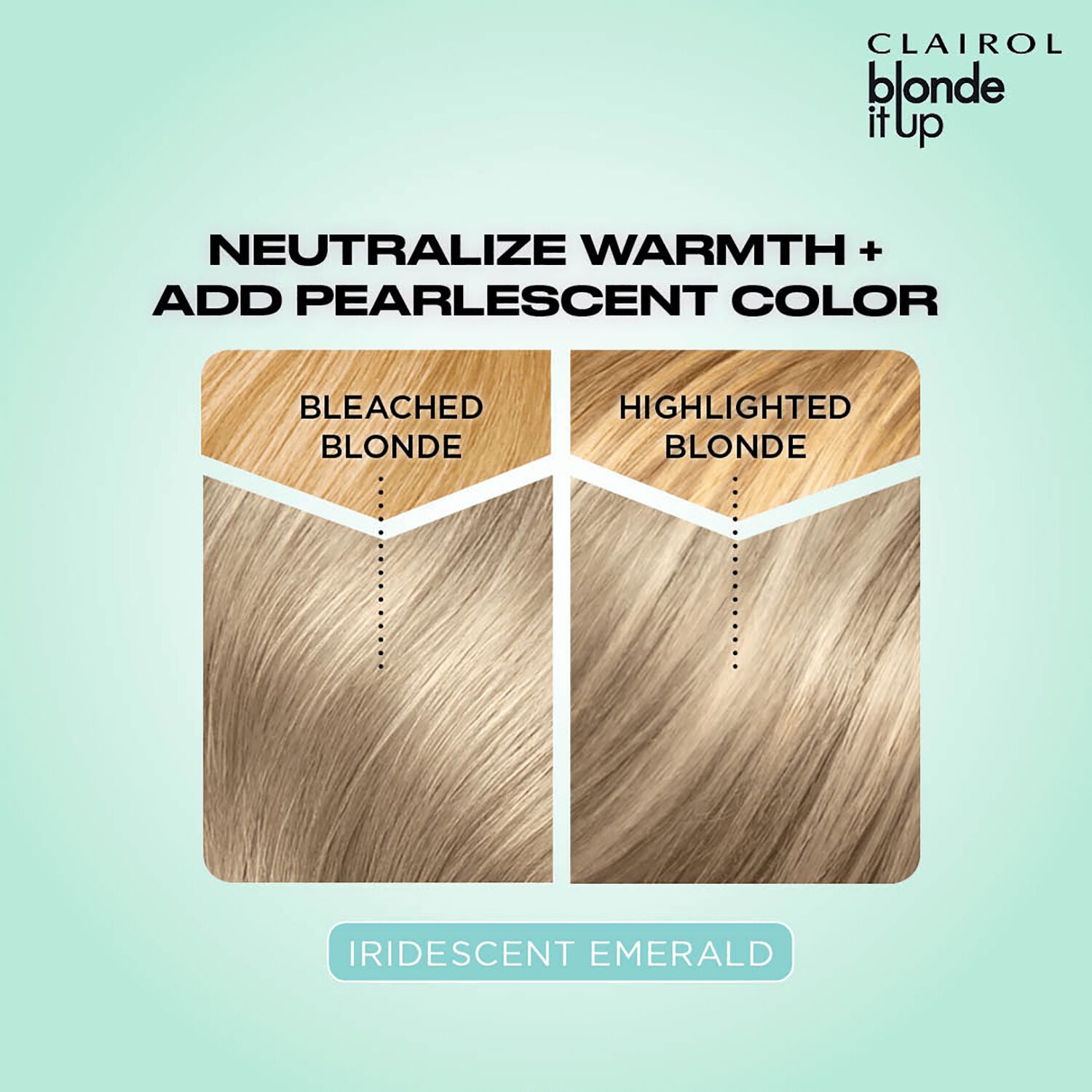 Clairol Professional Iridescent Emerald Blonde it Up Toner Kit | Sally ...