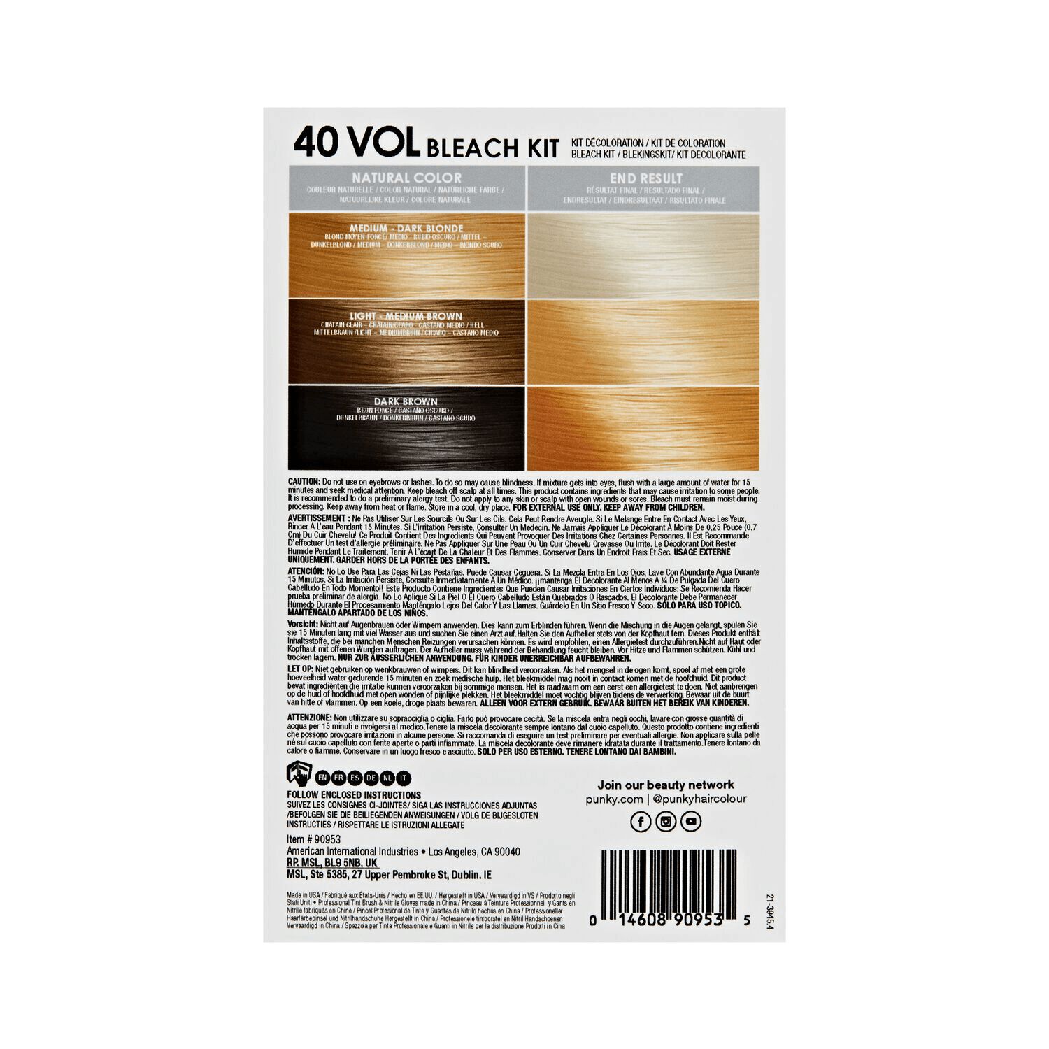Punky Color Intrabond Lightning Fast Bleach Kit | Lightener | Sally Beauty