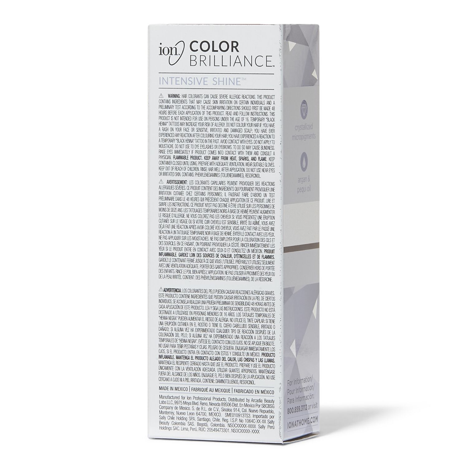 Ion 4G Medium Golden Brown Permanent Liquid Hair Color by Color ...