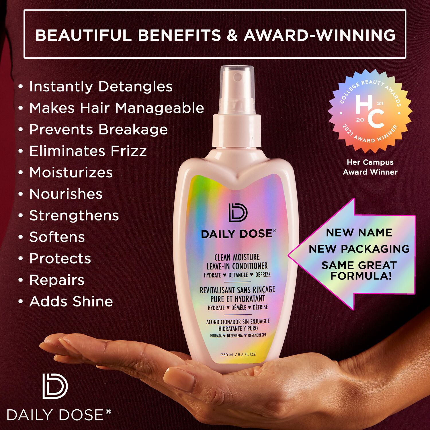 Daily Dose Clean Moisture Leave-In Conditioner | Leave-In Conditioner ...