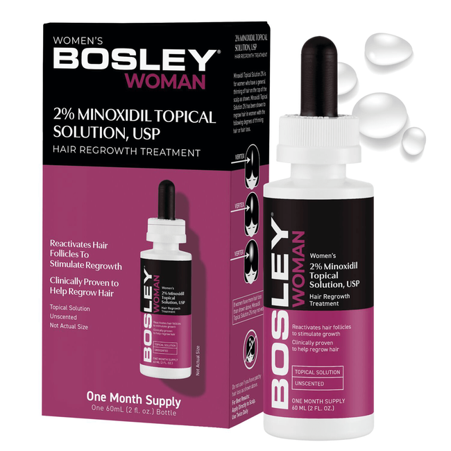 Bosley Women's Minoxidil Hair Regrowth Treatment | Sally Beauty