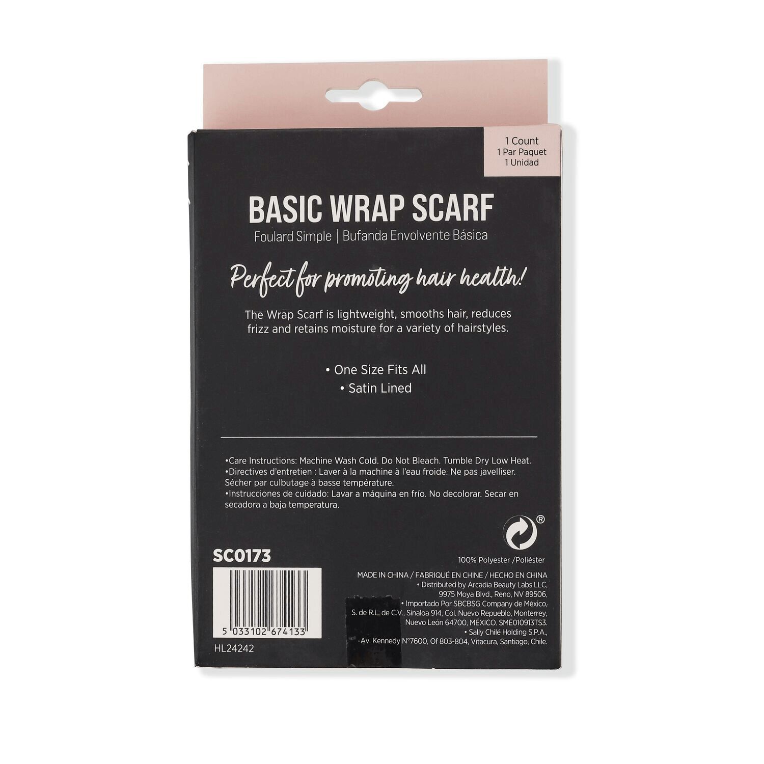 Salon Care Silky Satin Wrap Scarf | Hair Accessories | Sally Beauty