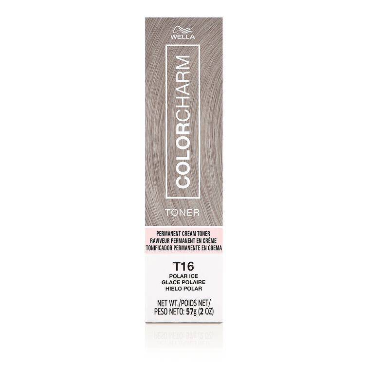 Wella colorcharm T16 Polar Ice Permanent Crème Toner | Sally Beauty