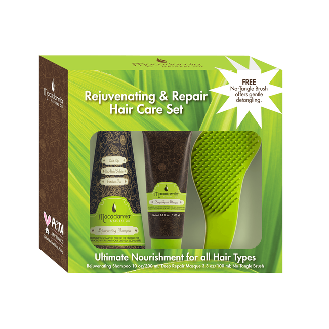 Macadamia Rejuvenating & Repair Hair Care Set