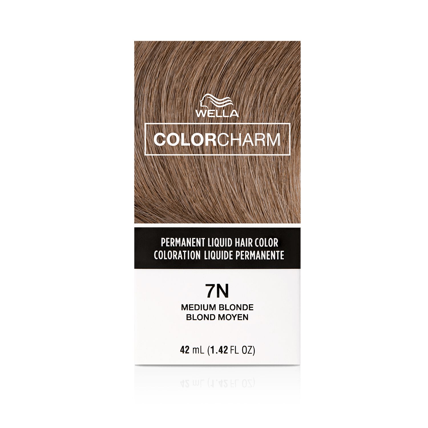 7N Medium Blonde colorcharm Permanent Liquid Hair Color by Wella | Hair ...