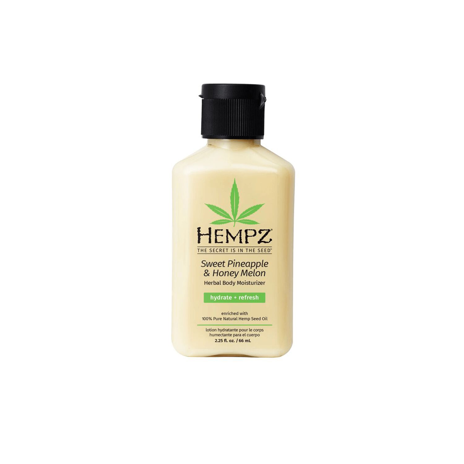 Hempz Mini Sweet Pineapple & Honey Melon Herbal Body Moisturizer 2.25 ...