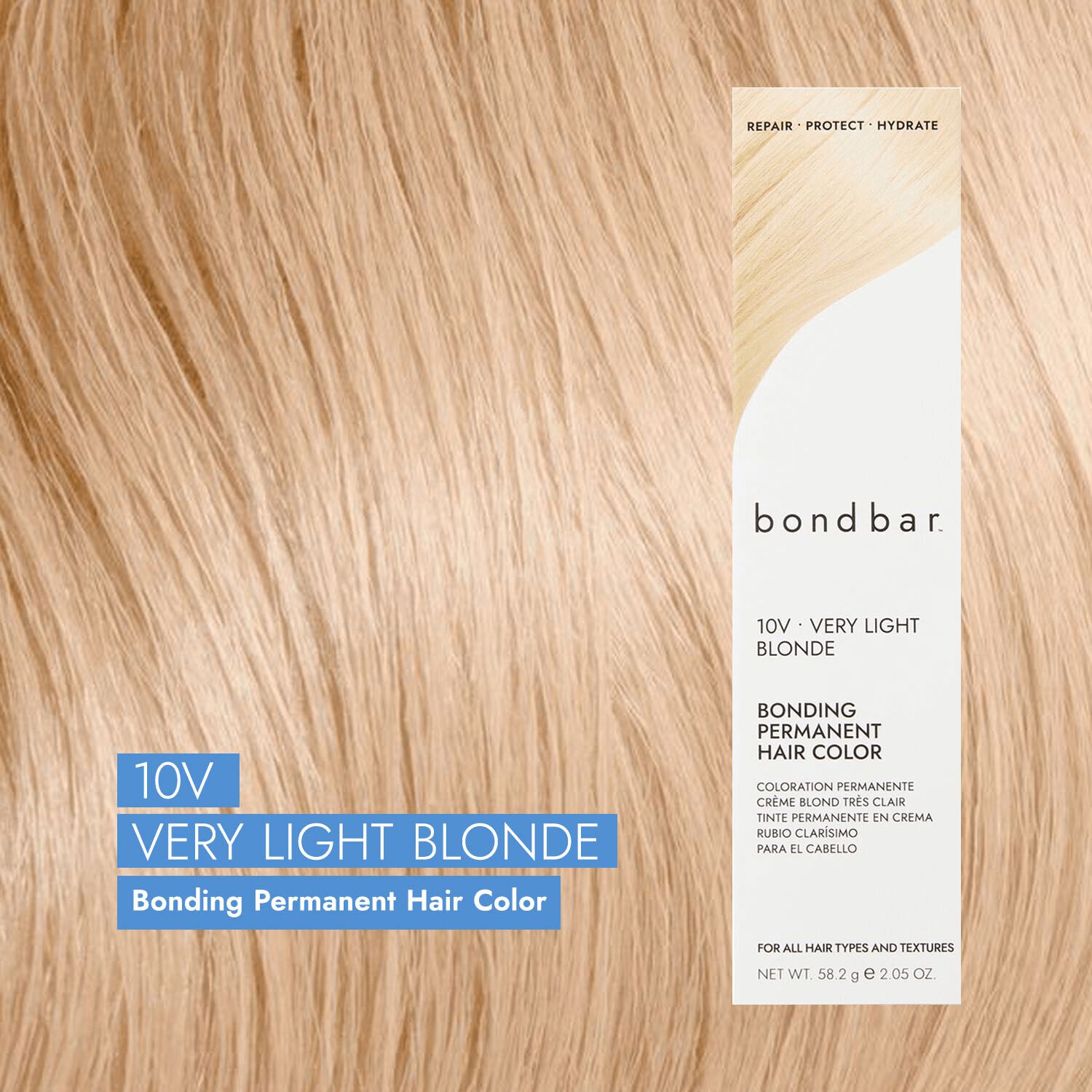 bondbar 10V Very Light Blonde Bonding Permanent Crème Hair Color ...
