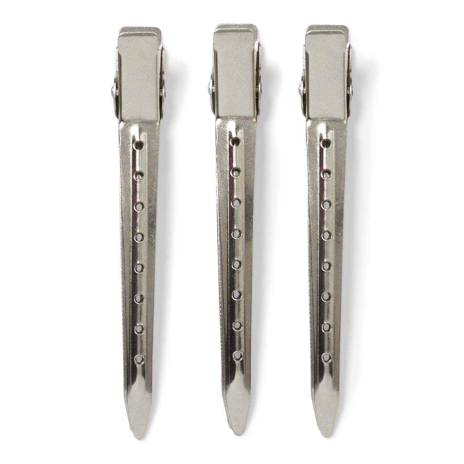 Salon Care Metal Duckbill Clips 6 ct | Hair Clips