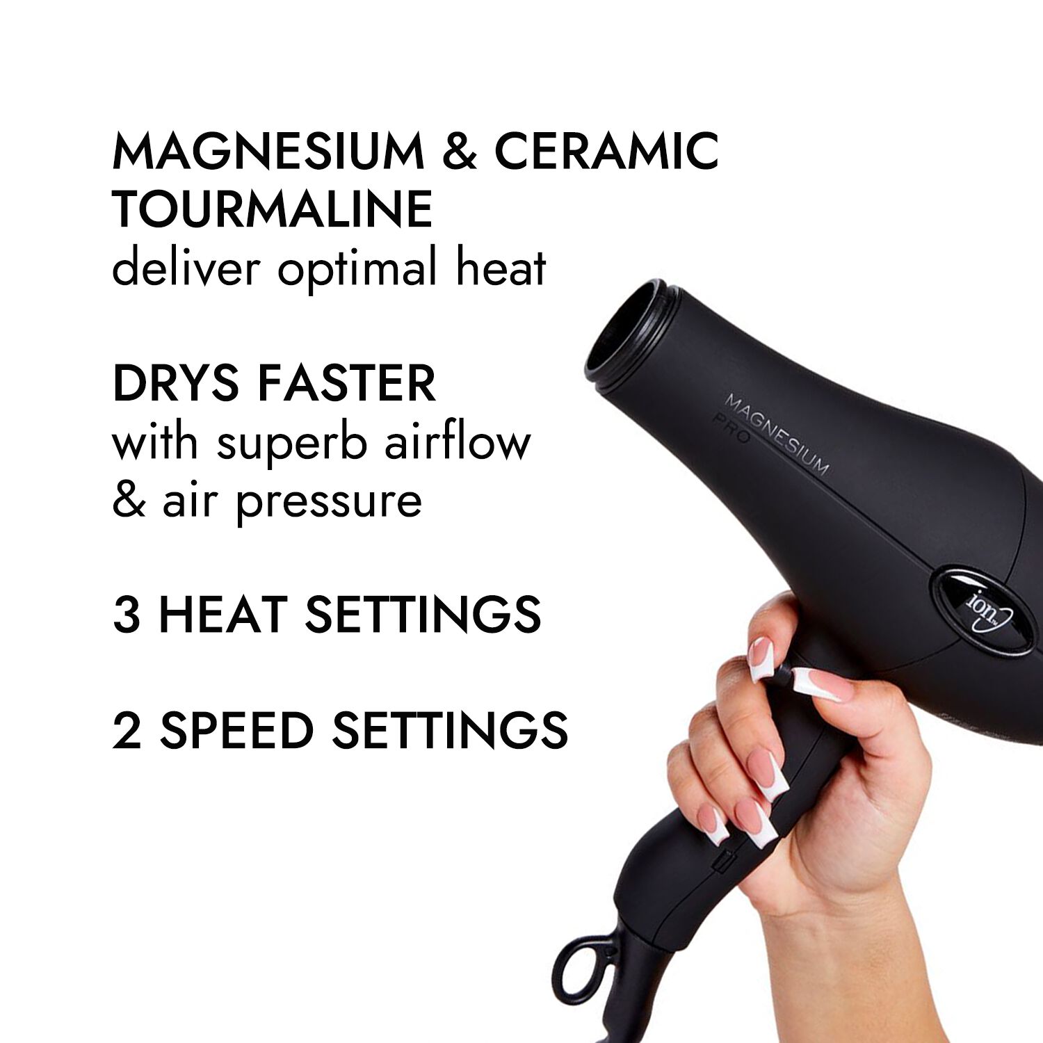 Ion Magnesium Professional Hair Dryer | Hair Dryers | Sally Beauty