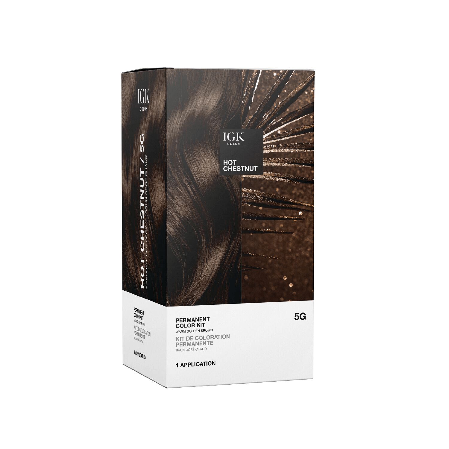 IGK Hot Chestnut Permanent Color Kit | Sally Beauty