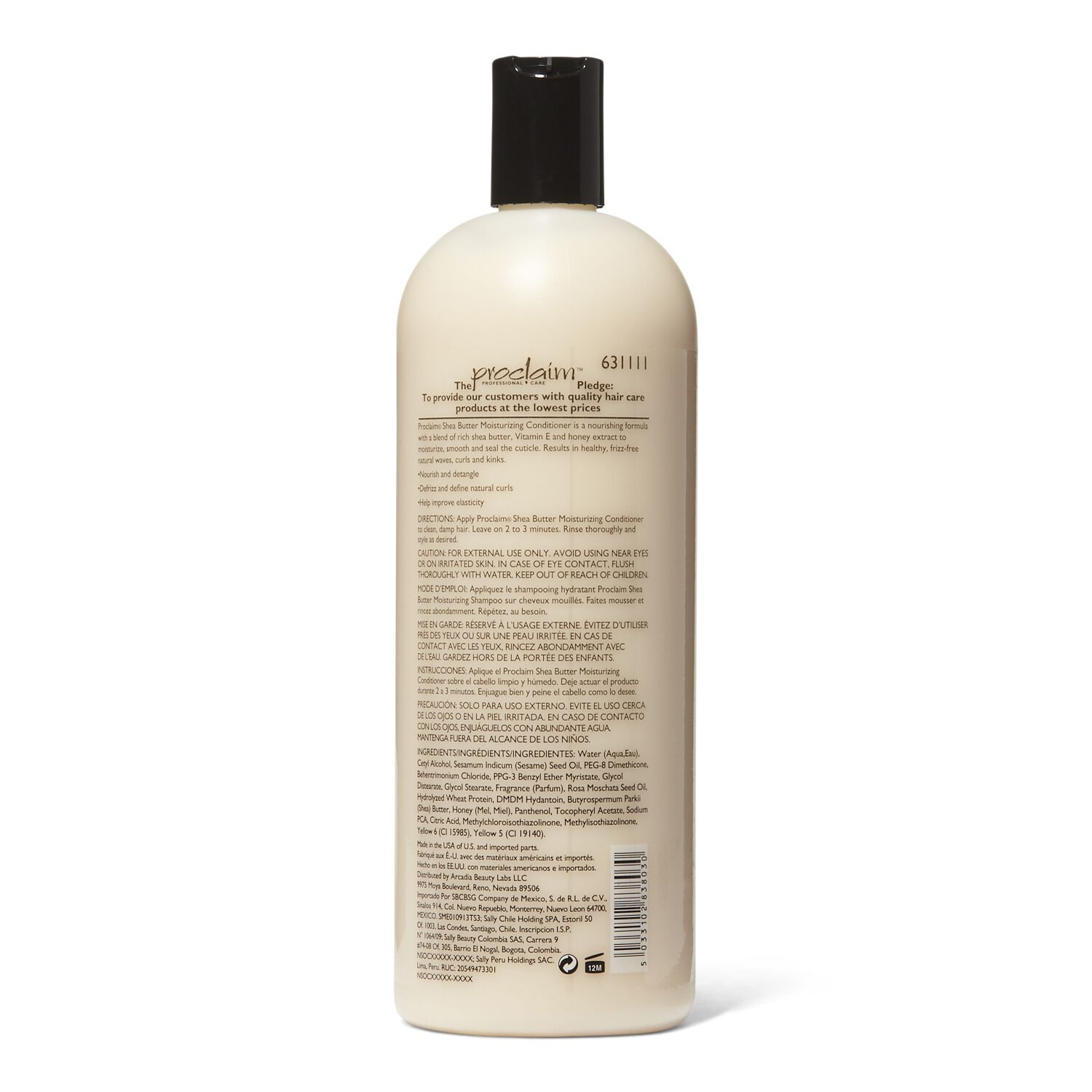 Proclaim Shea Butter Moisturizing Conditioner 1 Liter