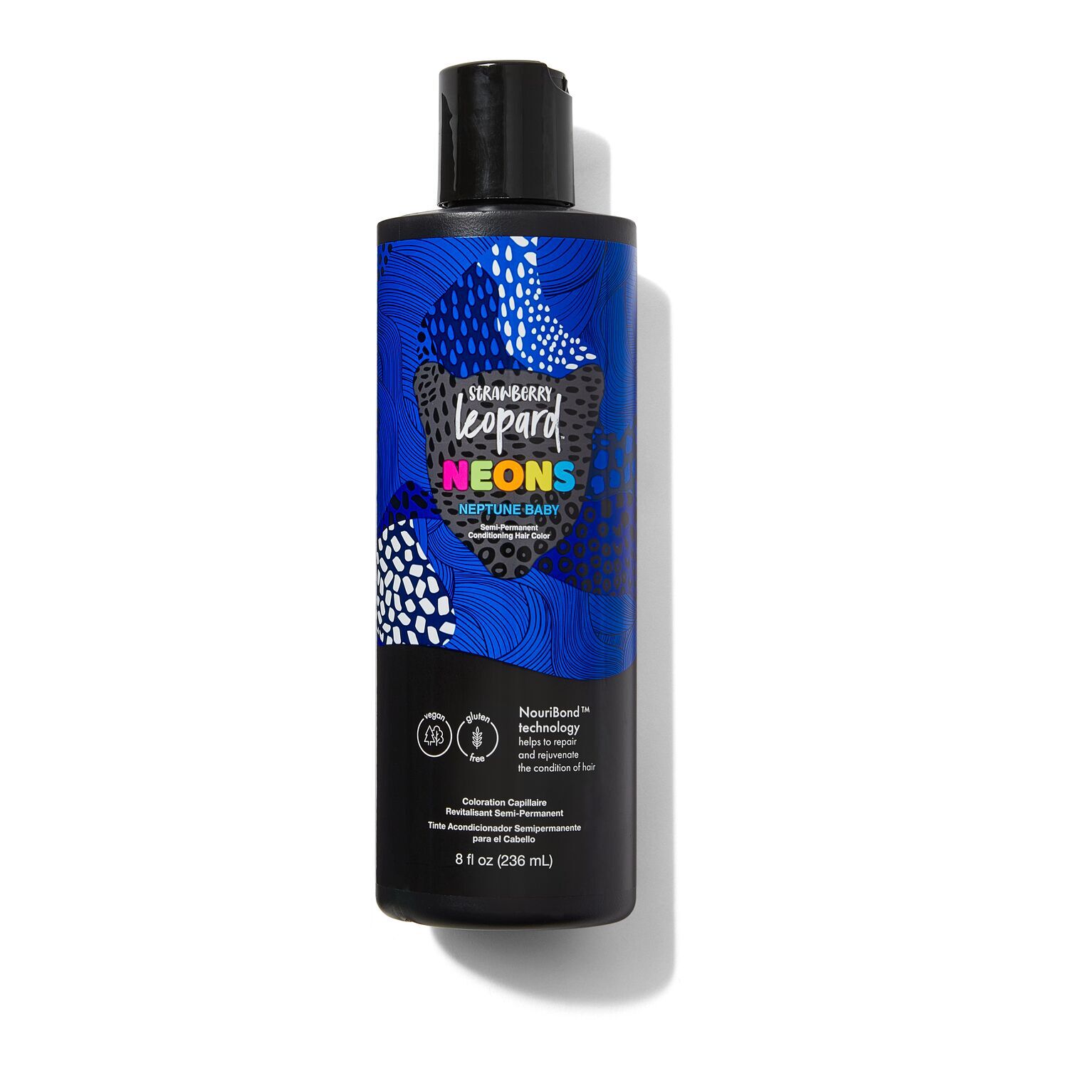 Strawberry Leopard Neptune Baby Neon Semi Permanent Conditioning Hair ...