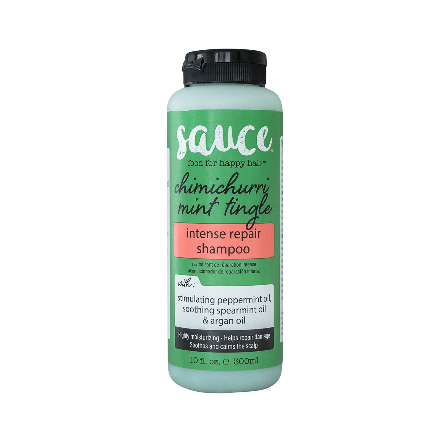 Chimichurri Mint Tingle Intense Repair Shampoo by Sauce Beauty ...