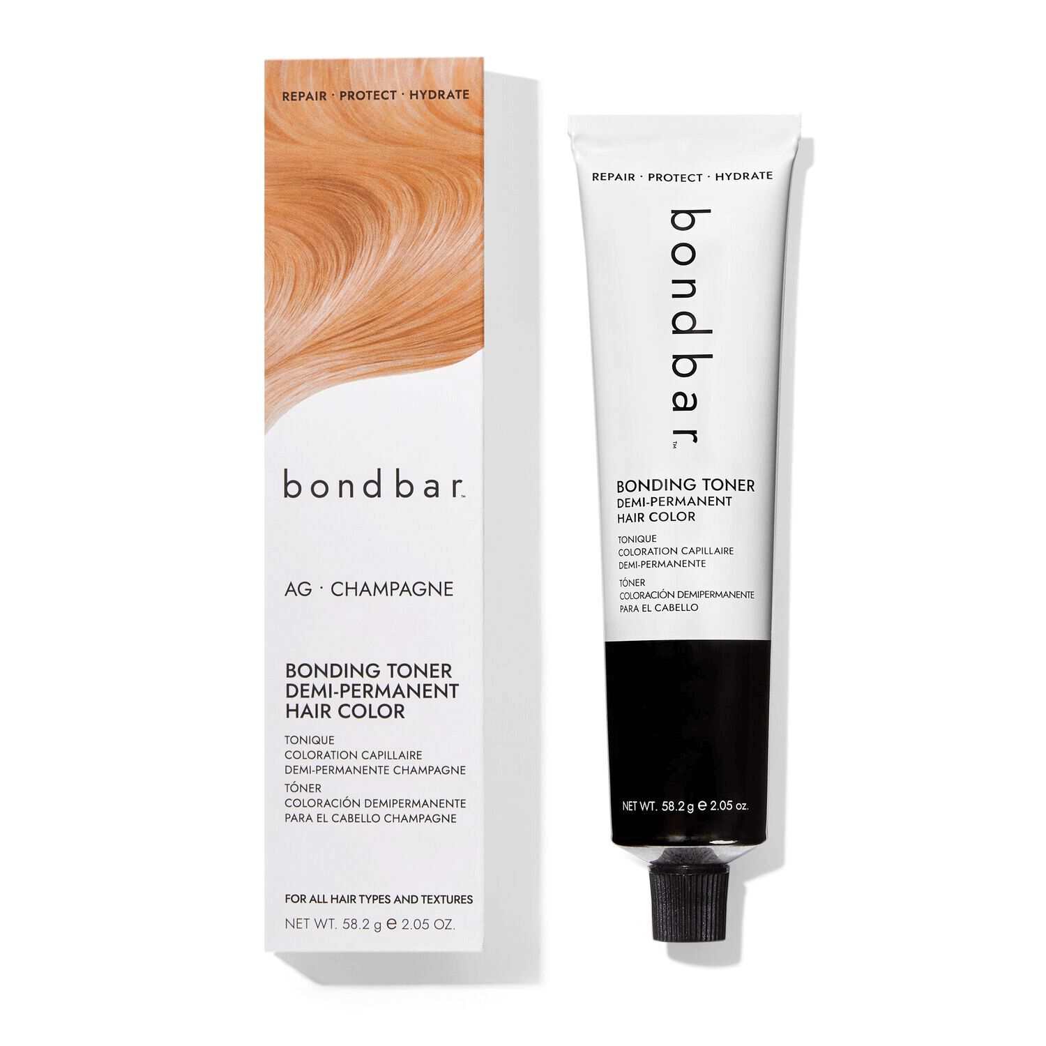 bondbar Champagne Bonding Toner Demi-Permanent Hair Color | Sally Beauty