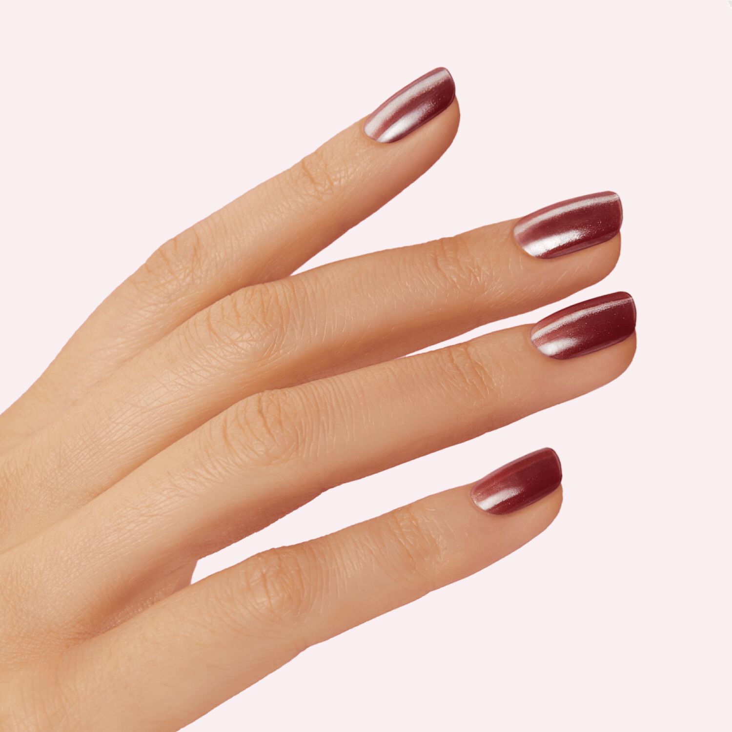 Dashing Diva Glazed Donut Sangria Glaze Semi-Cured Color Gel Strips ...