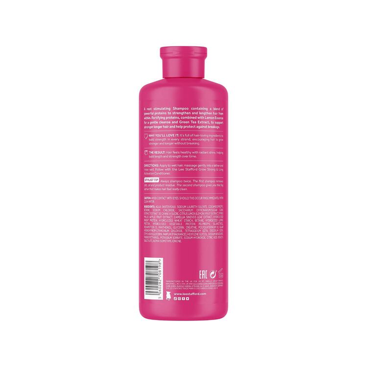 Grow Strong and Long Activation Shampoo by Lee Stafford | Shampoo ...